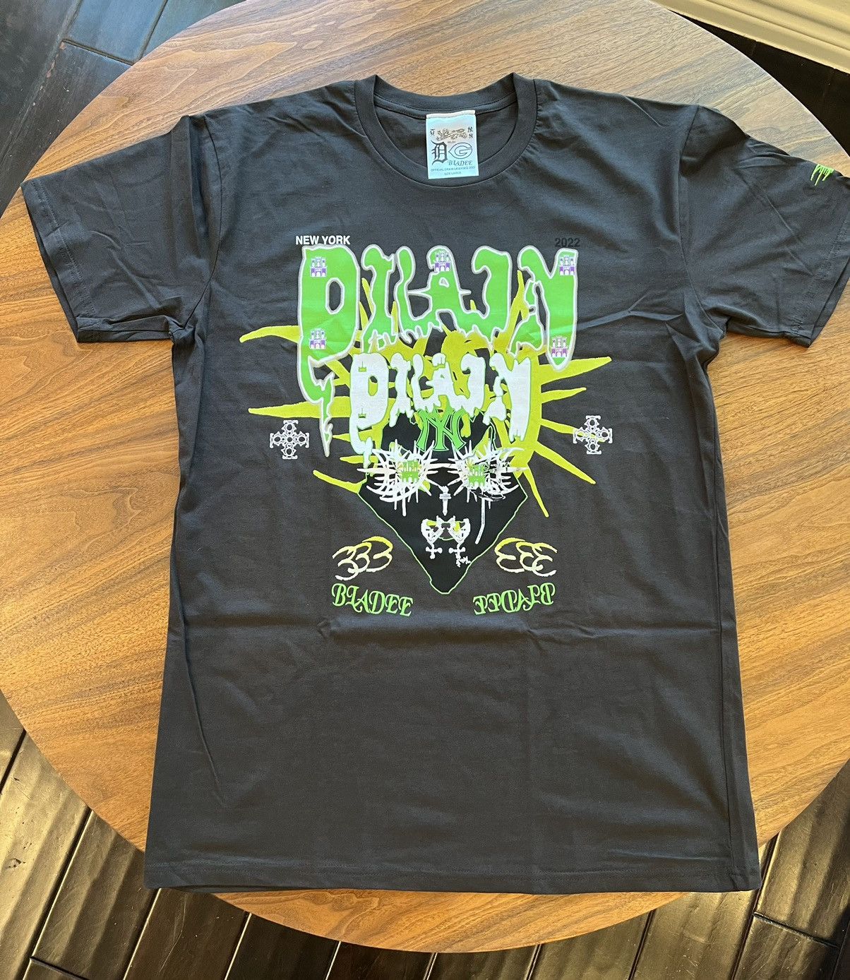 Sad Boys Bladee Face Shield NYC Exclusive Tee 2022 | Grailed