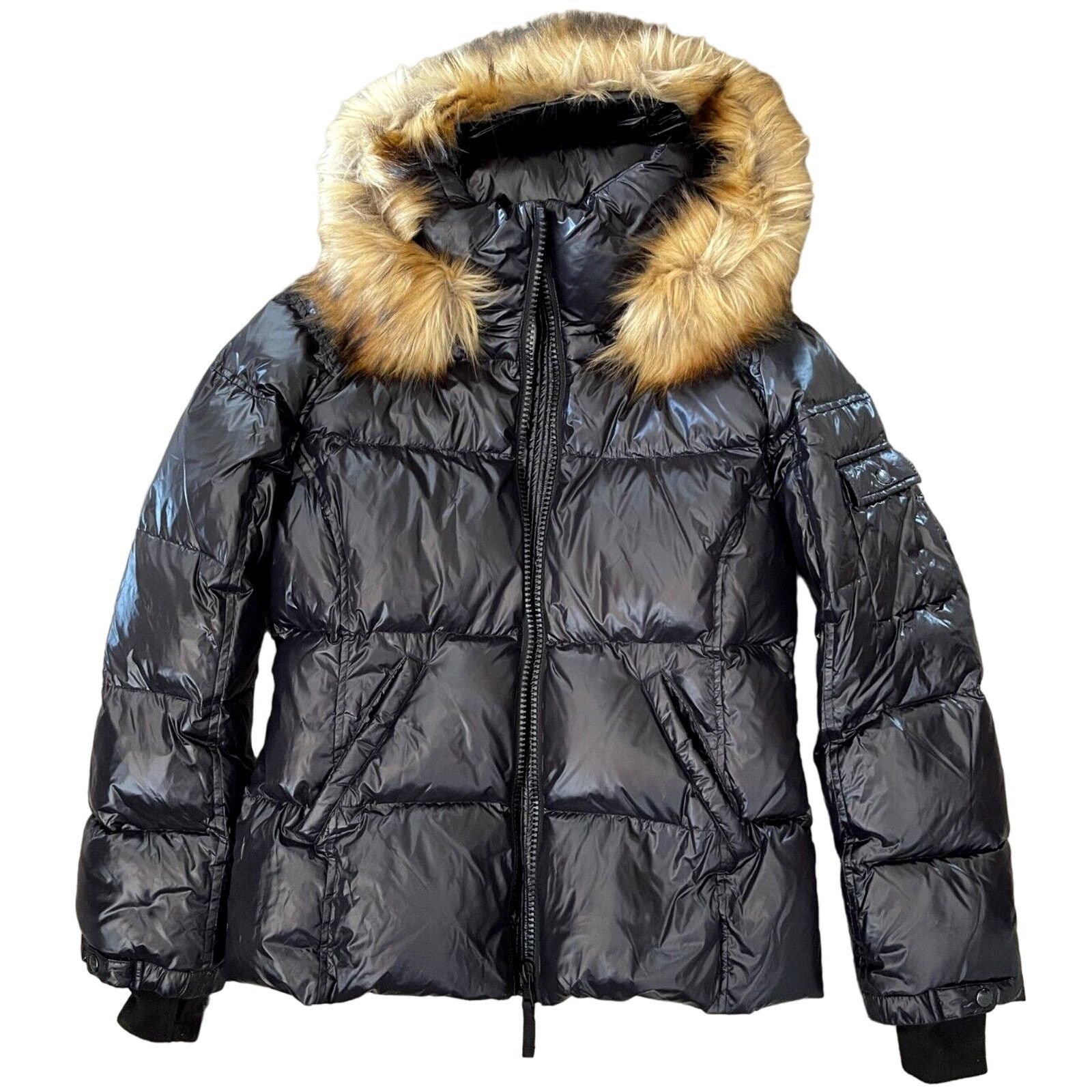 Other S13 Allie Jet Natural Faux Fur Trim Hood Down Jacket XL $265 ...