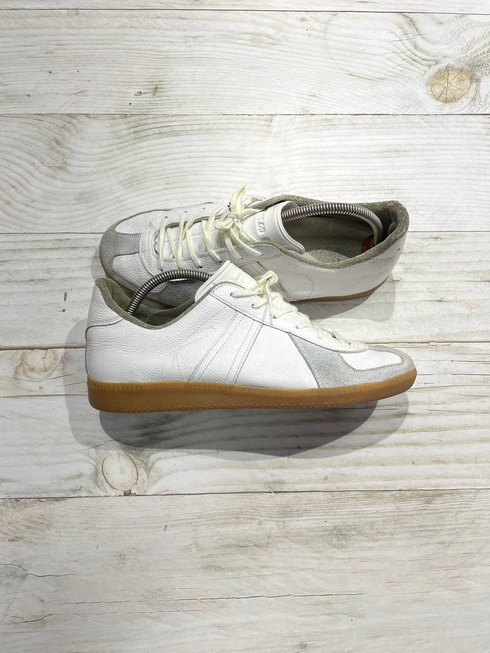 Vintage GAT BW Sport Army Trainer Bundeswehr Shoes Leather Sneakers ...