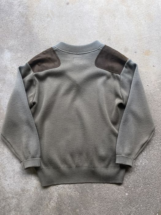 Vintage VINTAGE FILSON SUEDE WOOL HENLEY GUIDE HUNTING SWEATER SMALL ...