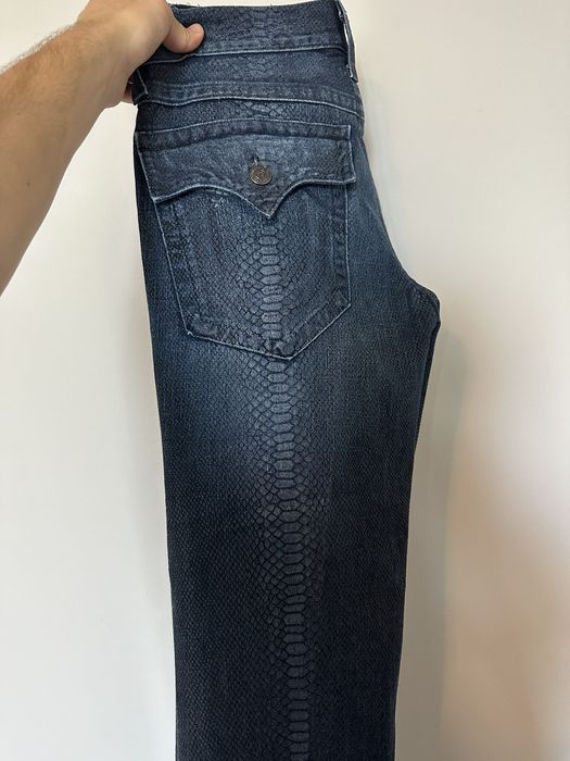 True Religion True Religion *RARE* Snake Pattern Jeans | Grailed
