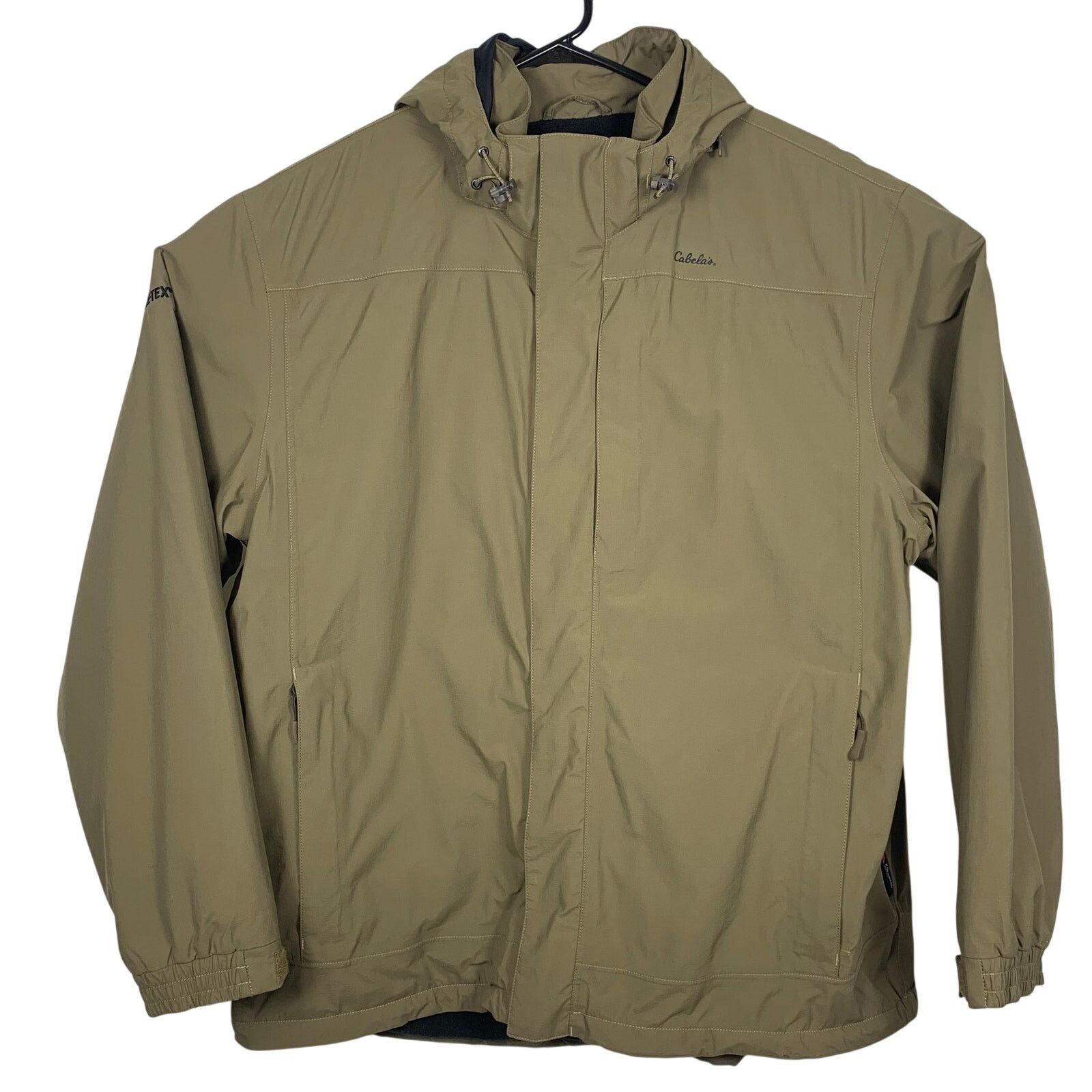 Cabelas Cabela's Polartec Classic Jacket Men's 2XLT Brown Gore-Tex | Grailed