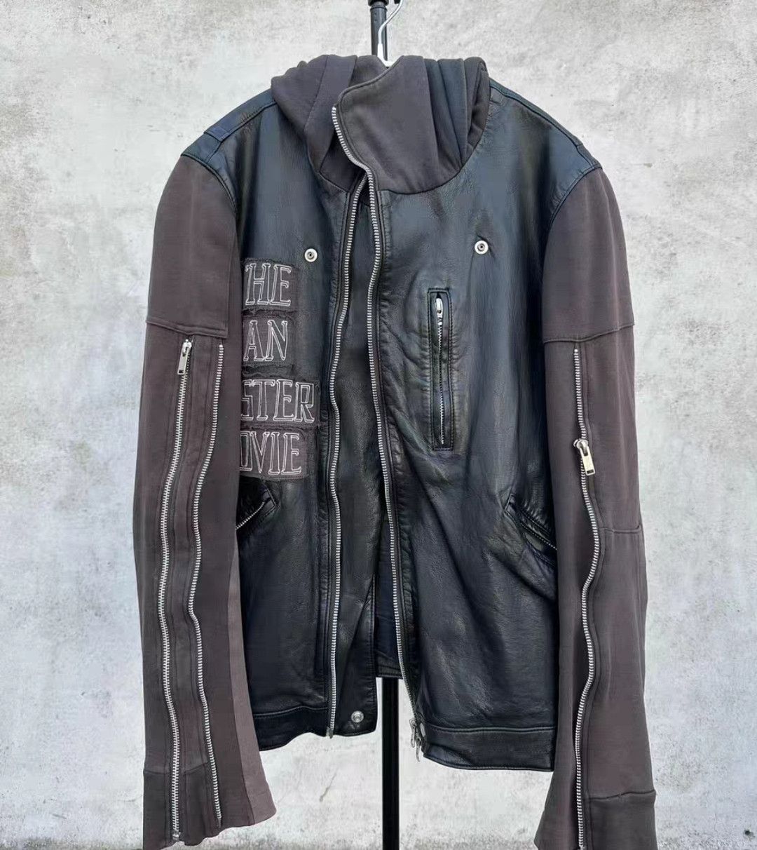 Undercover undercover patchwork leather jacket | Grailed