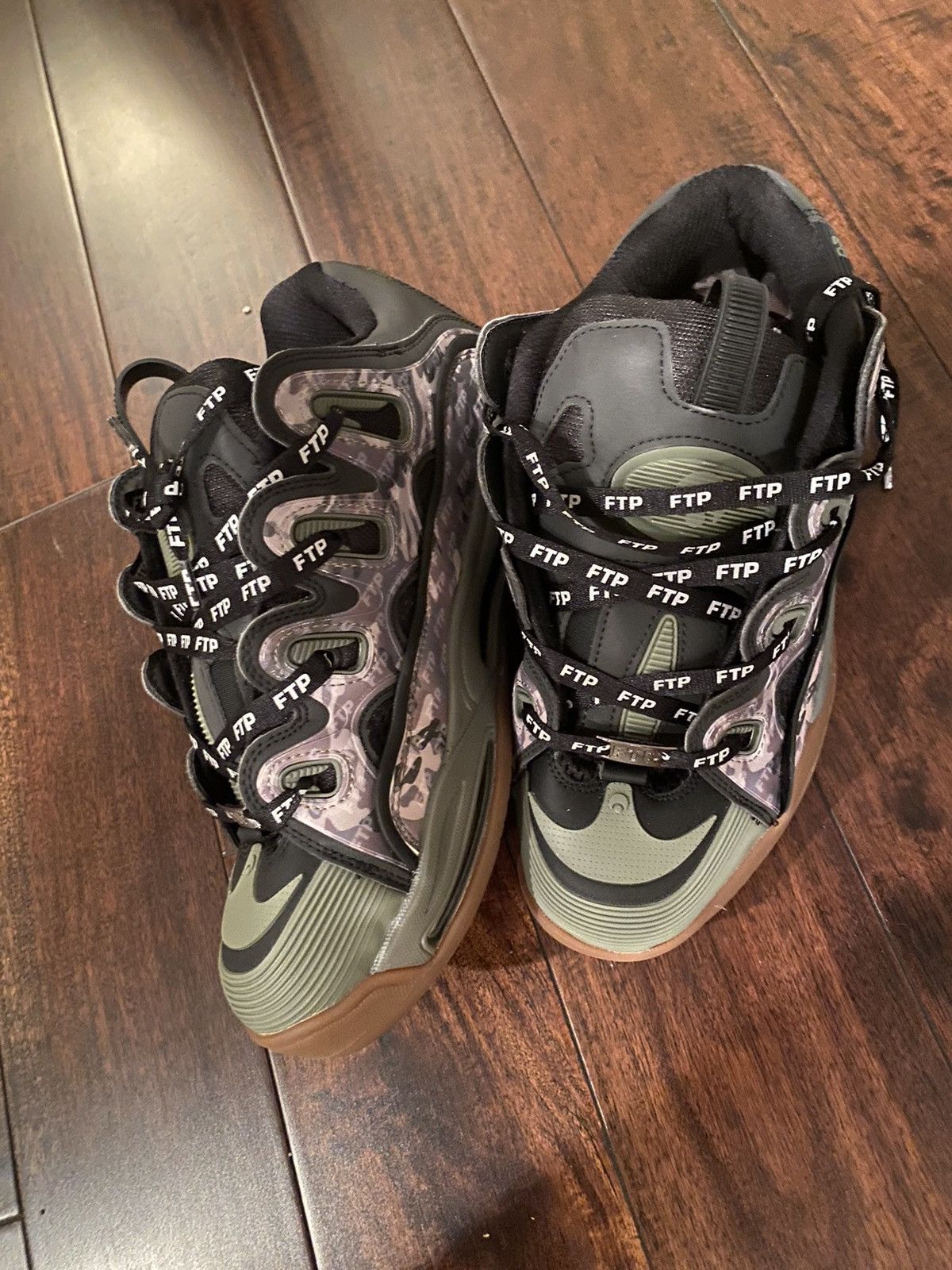 Osiris FTP D3 Osiris 2001 Green Woodland Camo Glime | Grailed