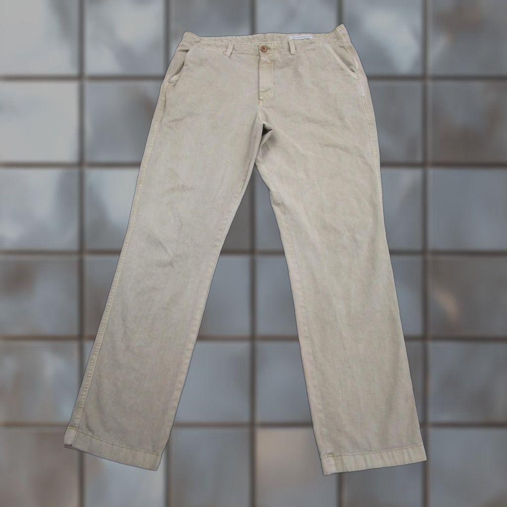 Outerknown Outerknown Pants Mens 36x31 Beige Organic Cotton Chino ...