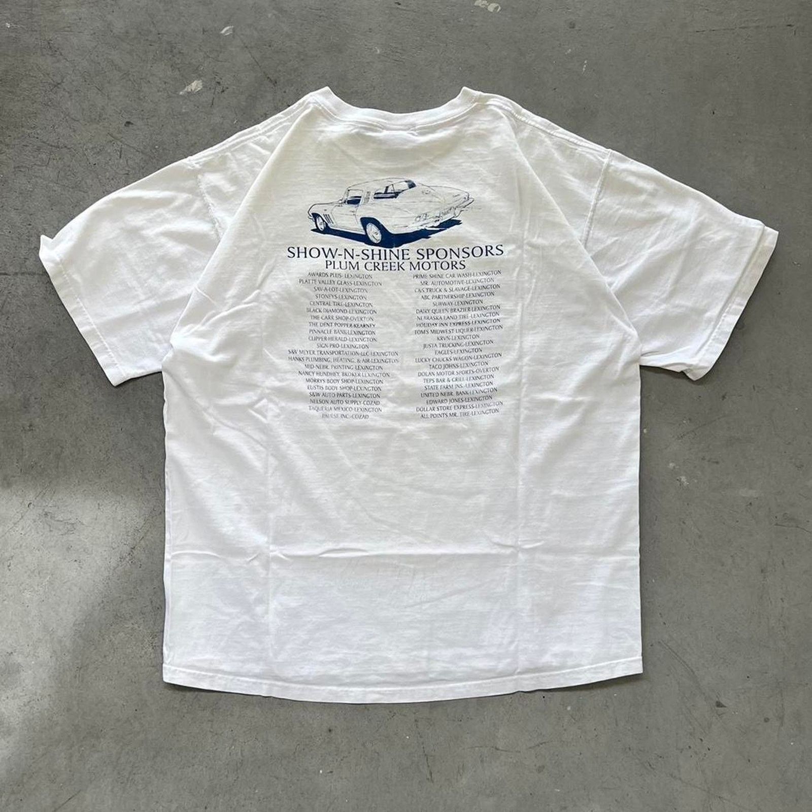 Vintage Vintage Y2K Nascar Car Show N Shine Racing Racecar T-Shirt ...