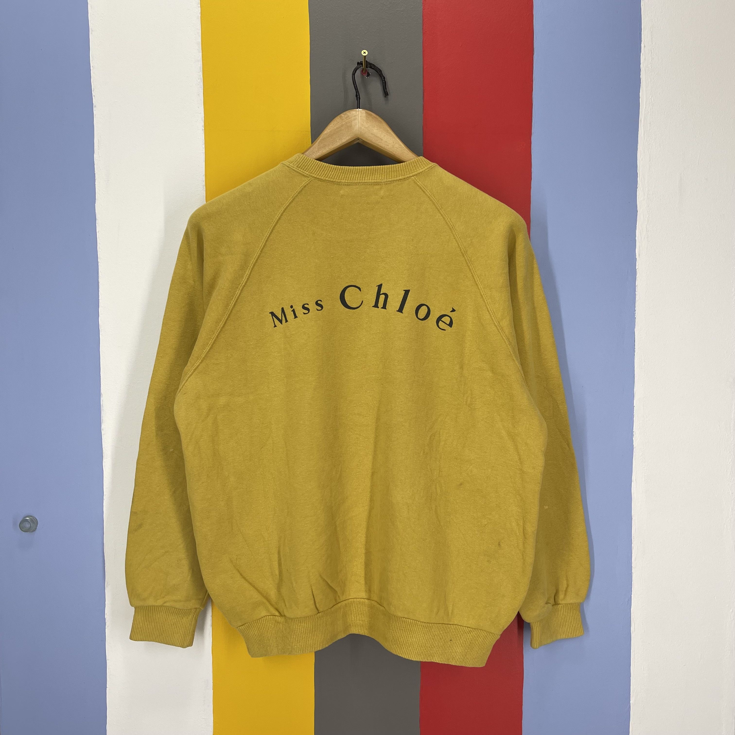 Designer × Vintage 90s Vintage MISS CHLOE Crew Neck Sweatshirt #1179/AP ...