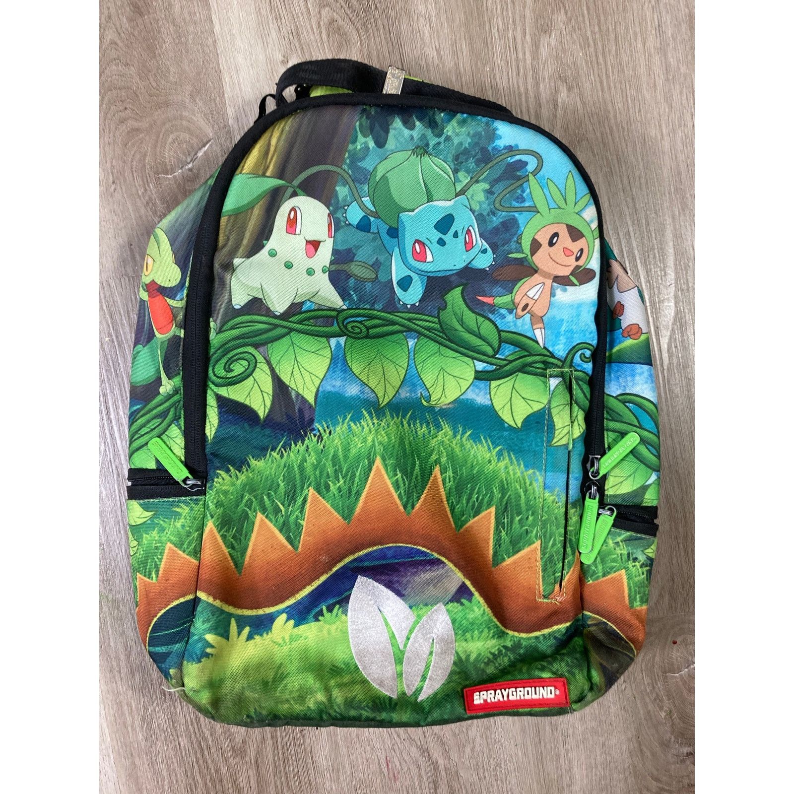 Pokemon × Sprayground Sprayground x Pokémon Bulbasaur Grass Shark ...