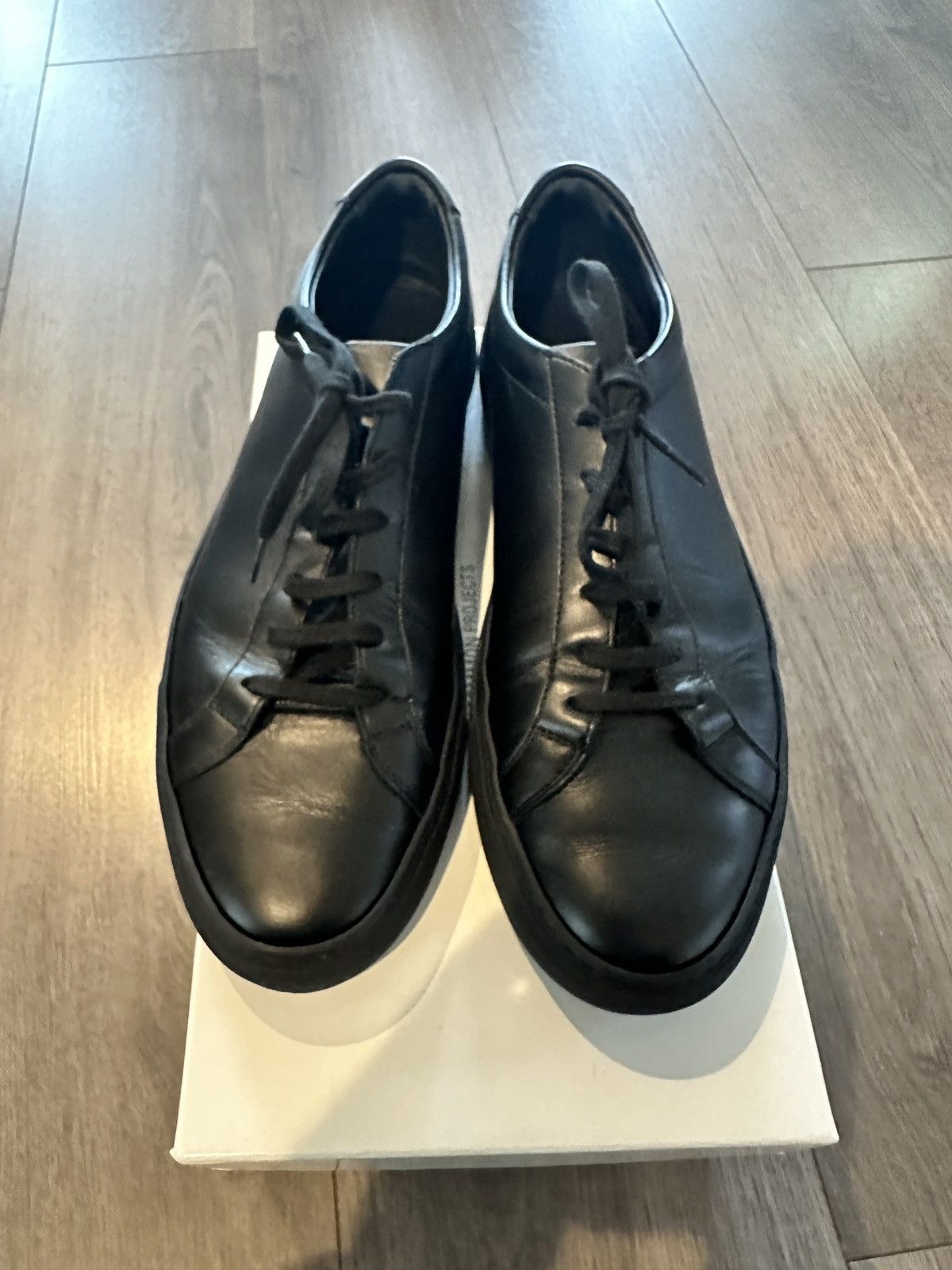 Common Projects Original Achilles Low Black | Grailed