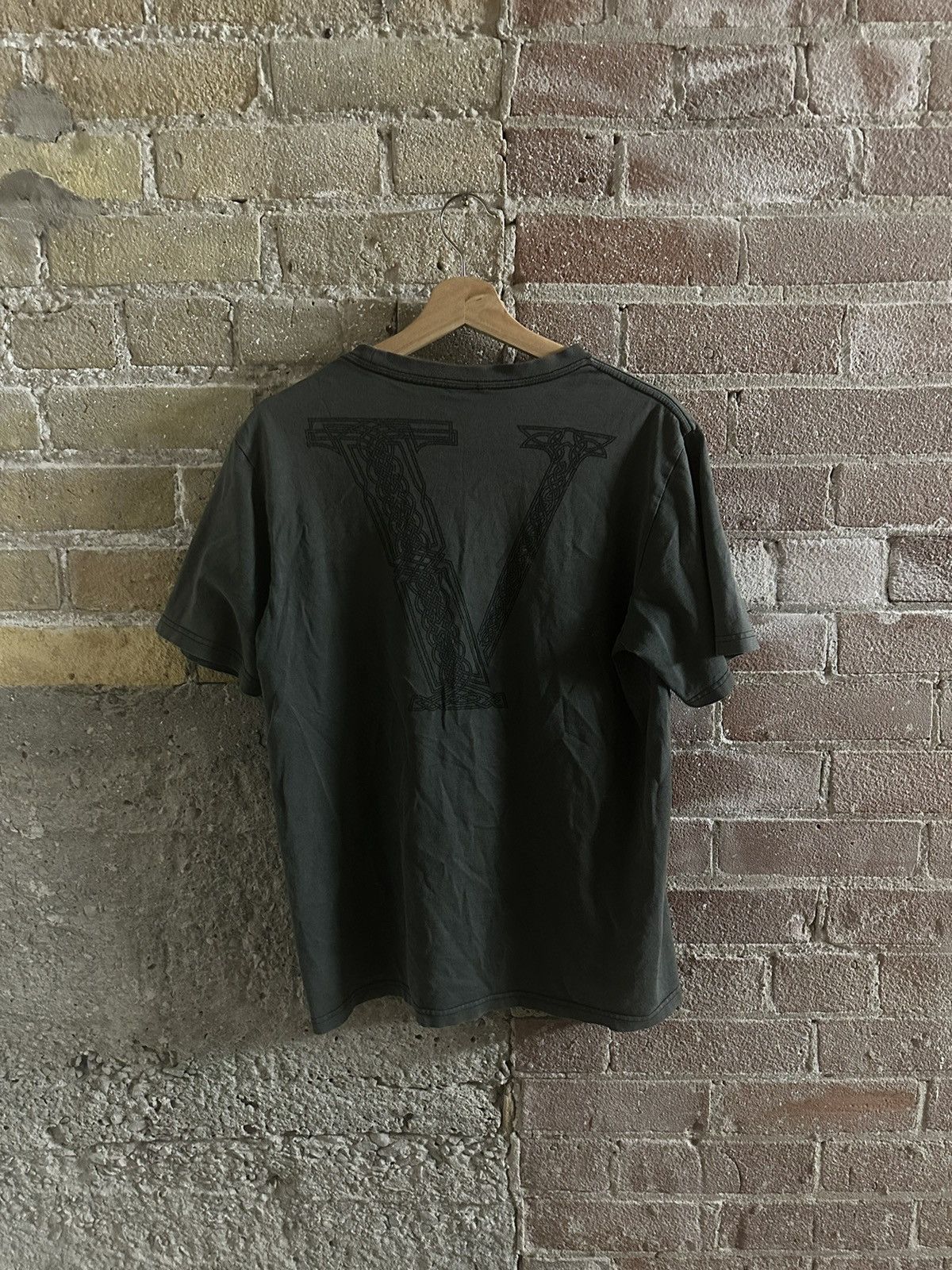 Number (N)ine Number Nine Archive Distressed Logo T-Shirt Vlone Style ...