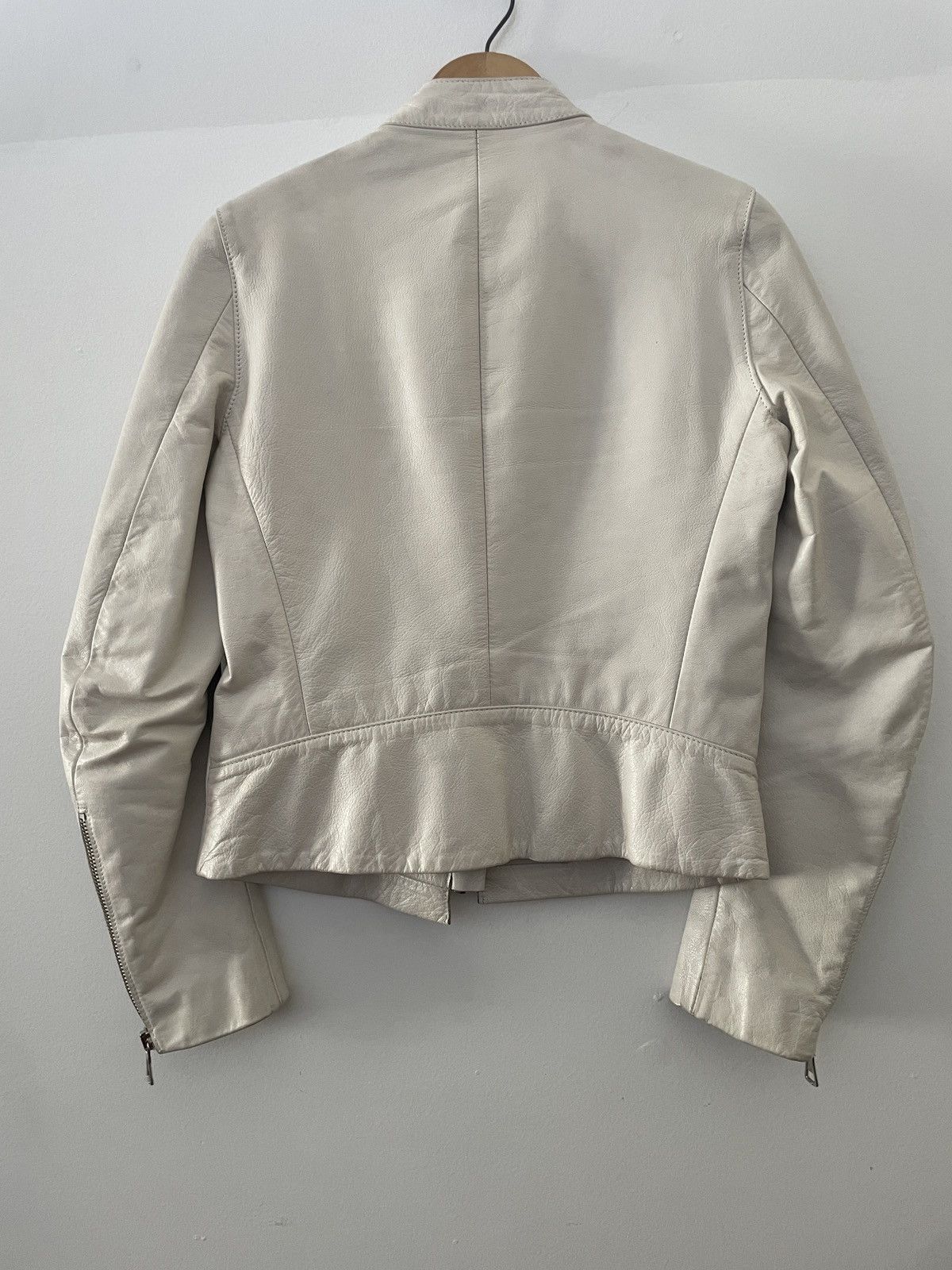 Maison Margiela SS05 White Leather 5 Zip | Grailed