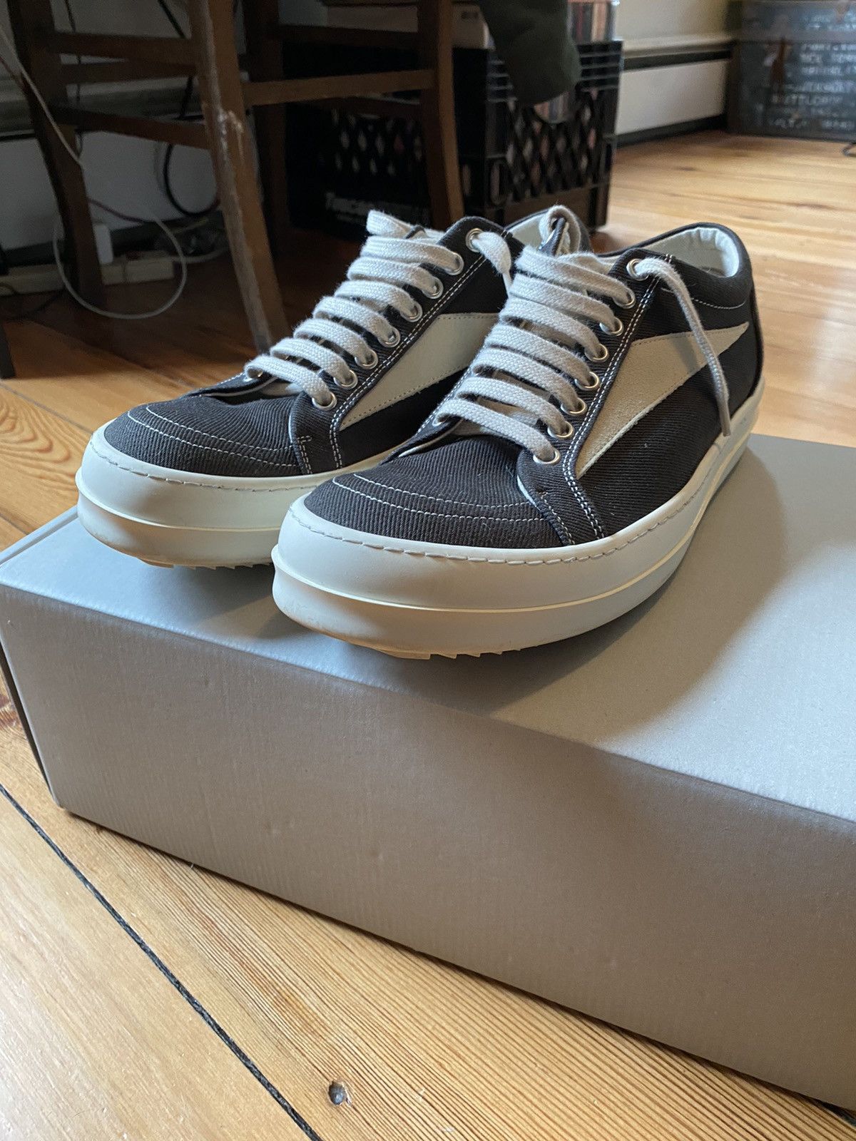 Rick Owens × Rick Owens Drkshdw Rick Owens DRKSHDW Vintage ‘Vans ...