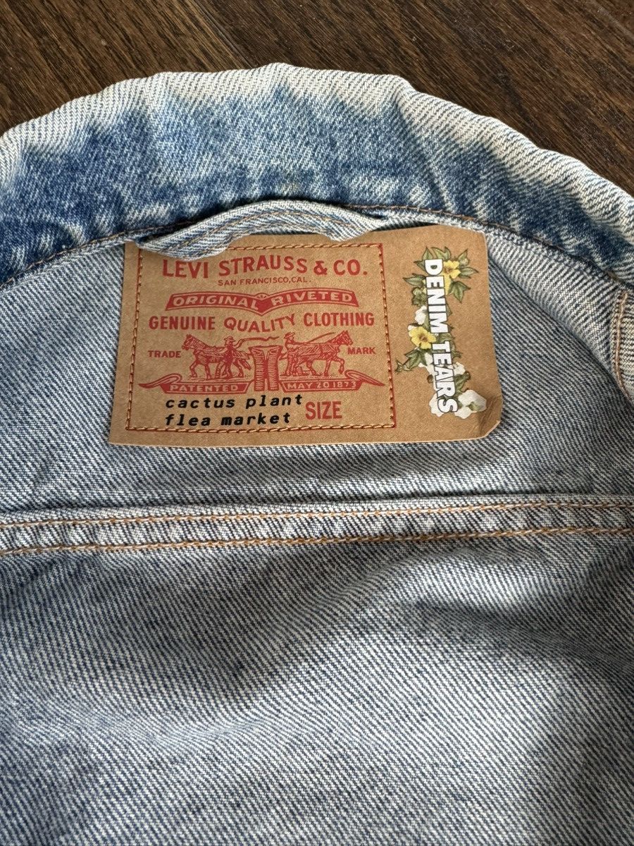 Cactus Plant Flea Market Denim Tears X Cactus Plant Flea Market Jacket | Grailed