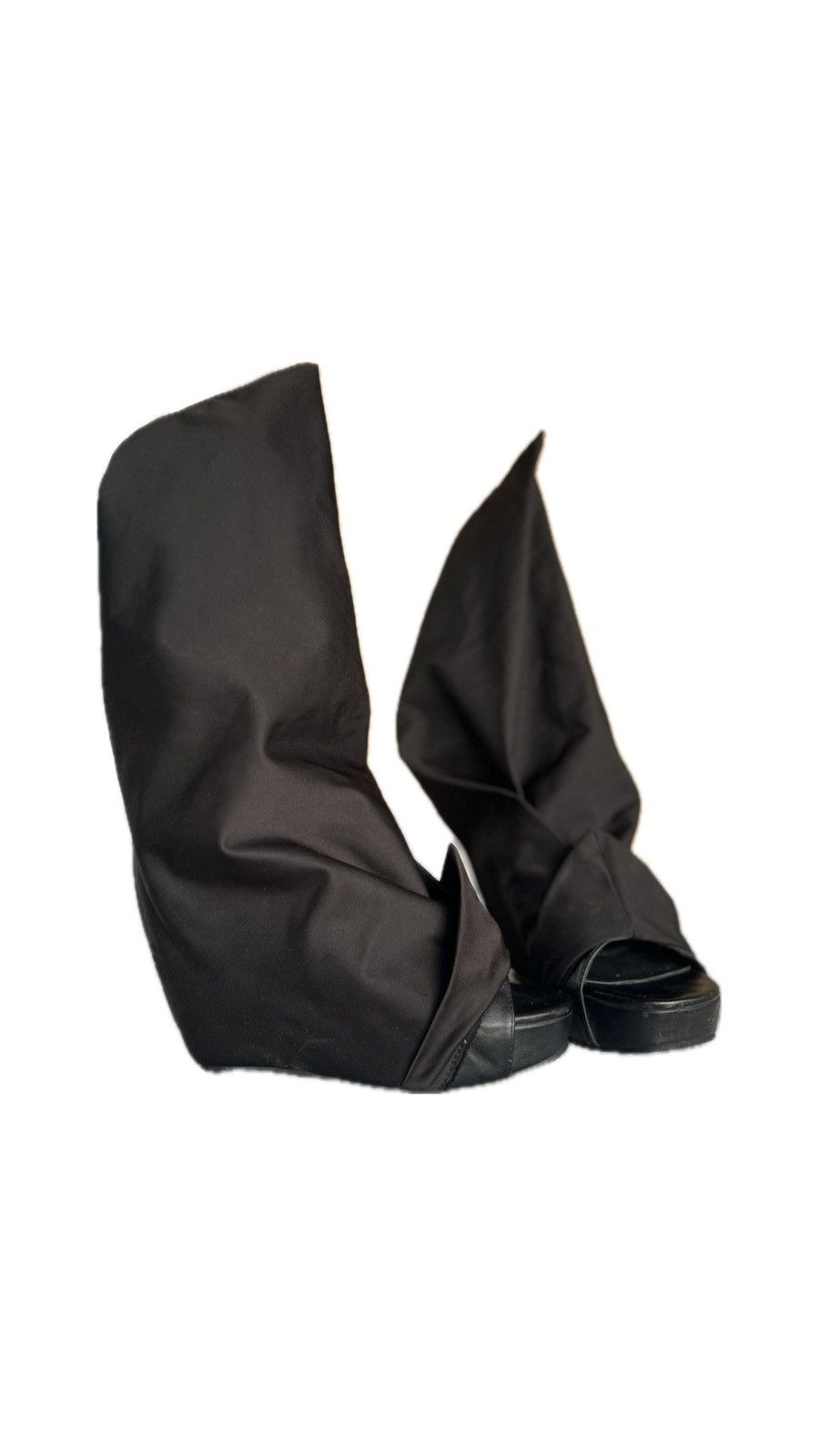 Rick Owens Rick Owens Silk Mikado Wedges | Grailed