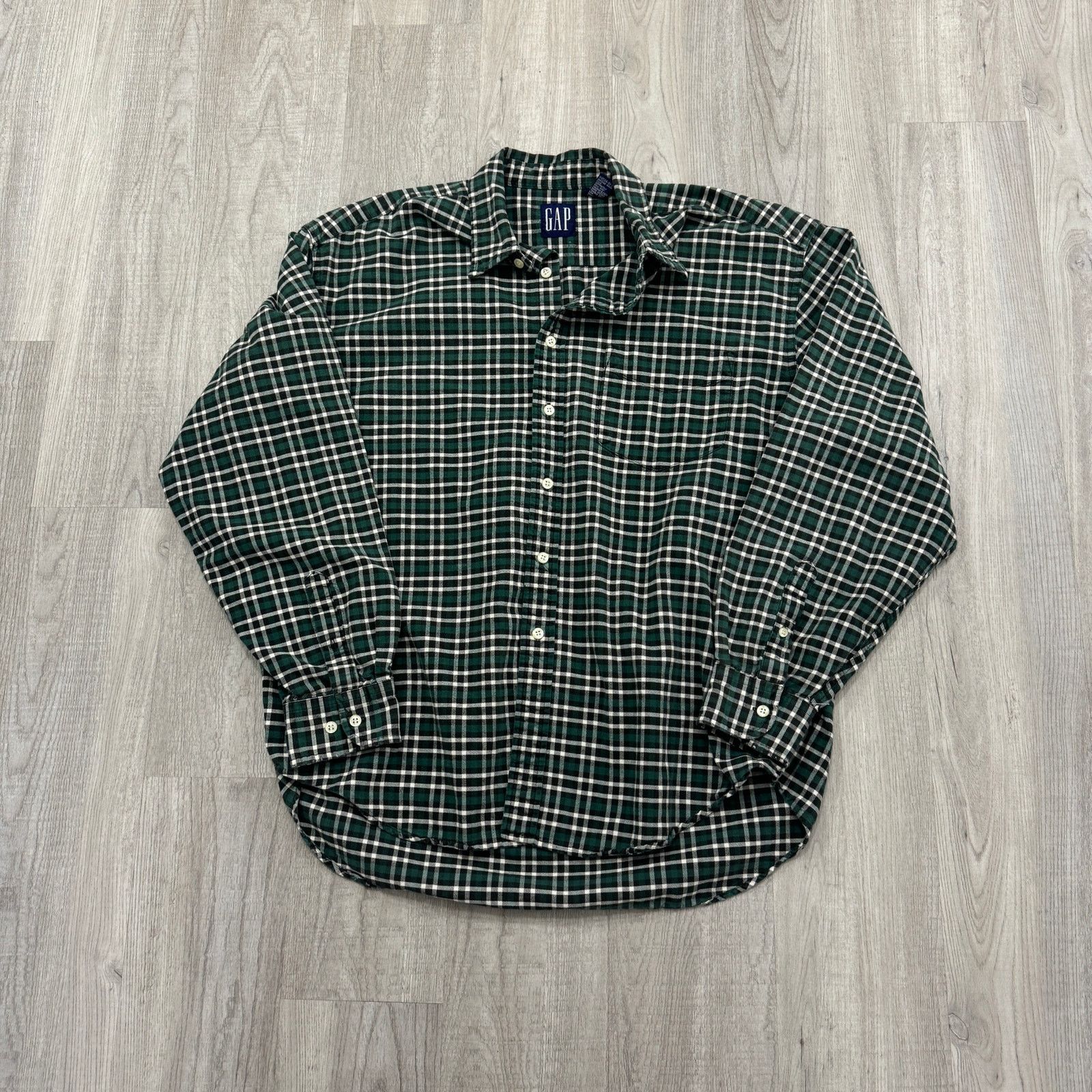 Gap Vintage Gap Flannel Shirt Men's Extra Large 90s Checkered | Grailed