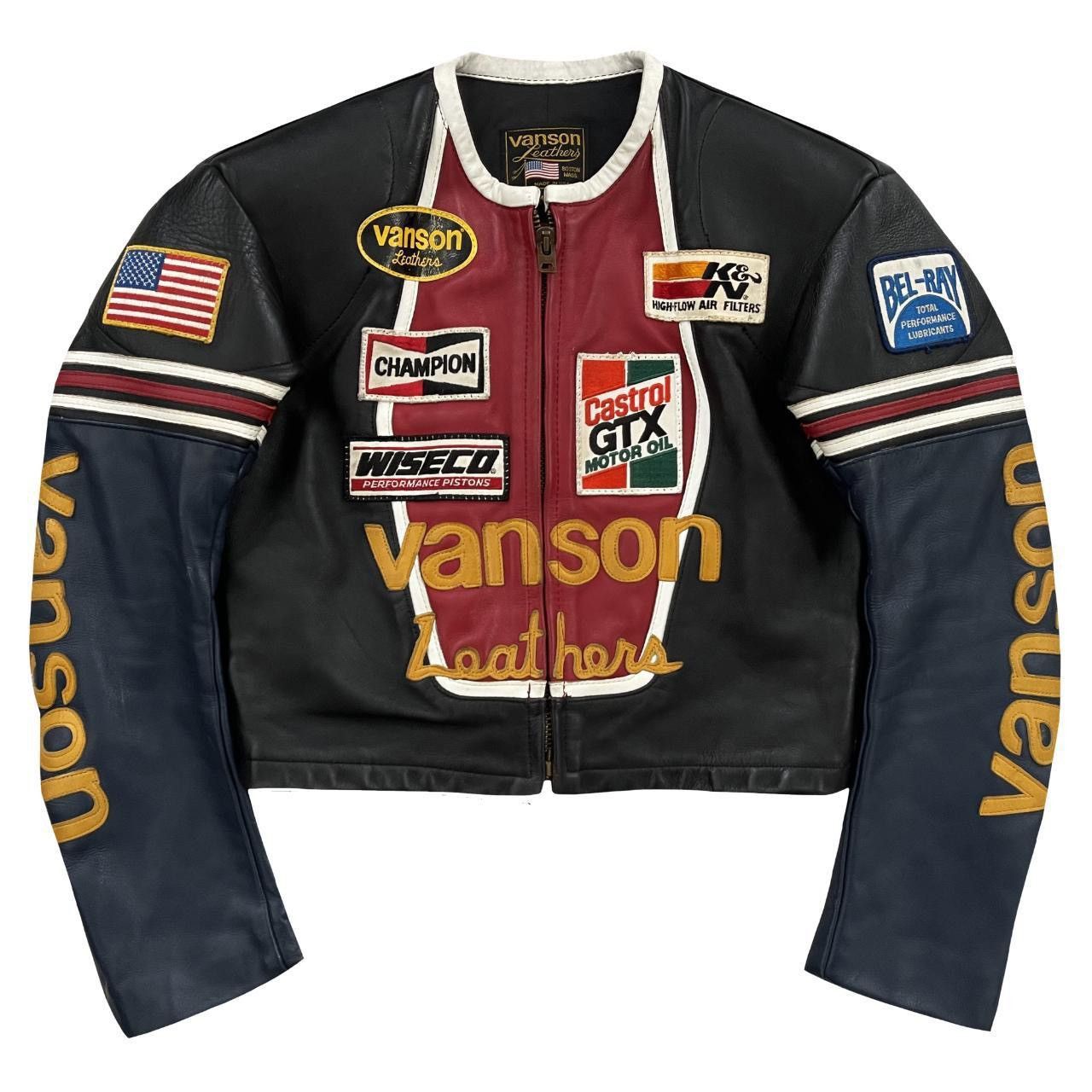 Vanson Leathers Vanson Leathers One Star Leather Motorcycle Racing ...