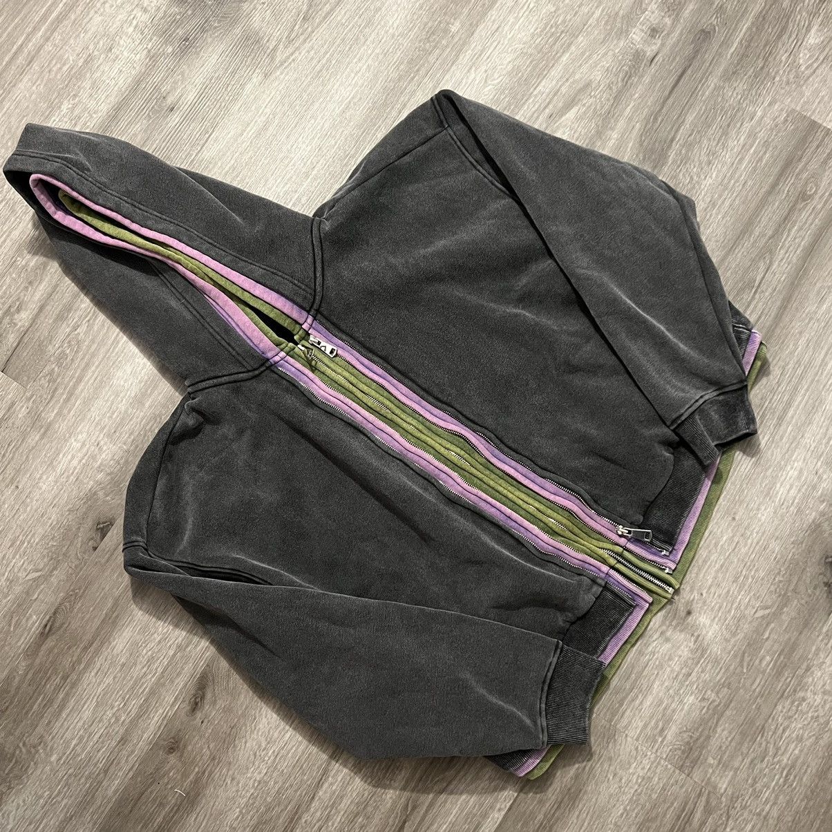 The GV Gallery GV Gallery Raspberry Hills 3 Zip Splice Hoodie | Grailed