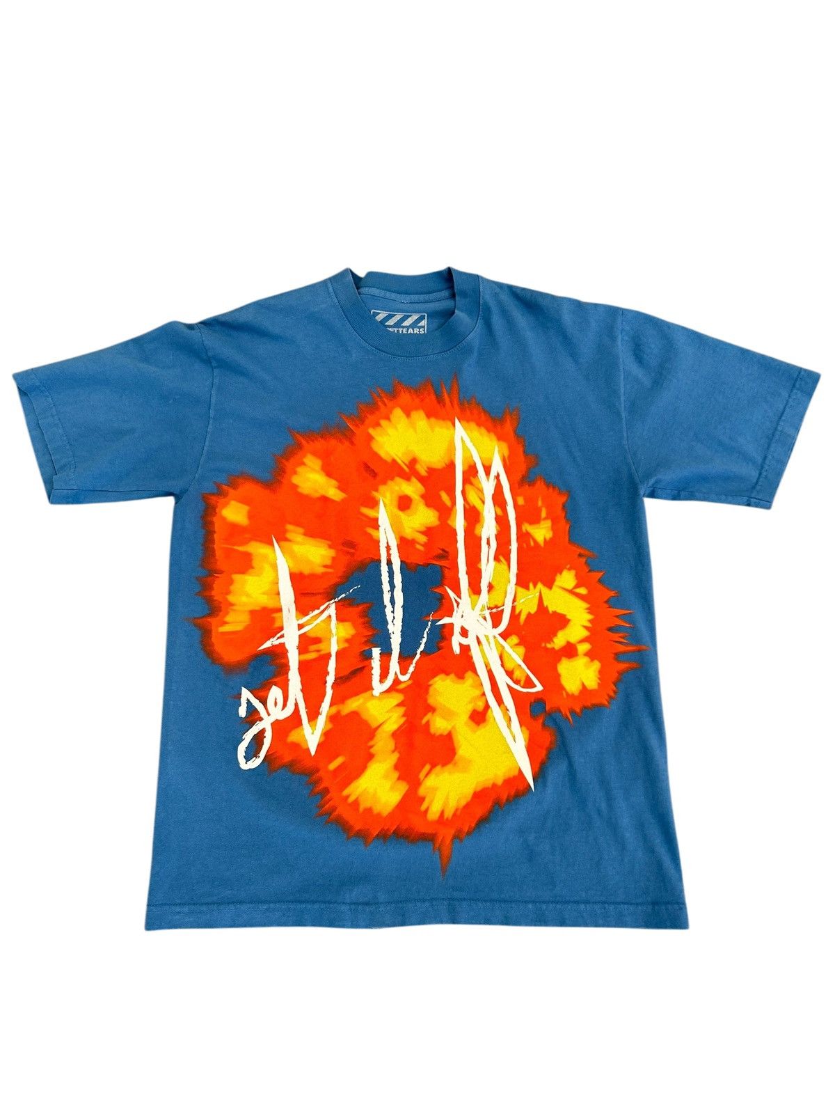 DENIM TEARS Denim Tears x Offset “Set It Off” Shirt Blue | Grailed