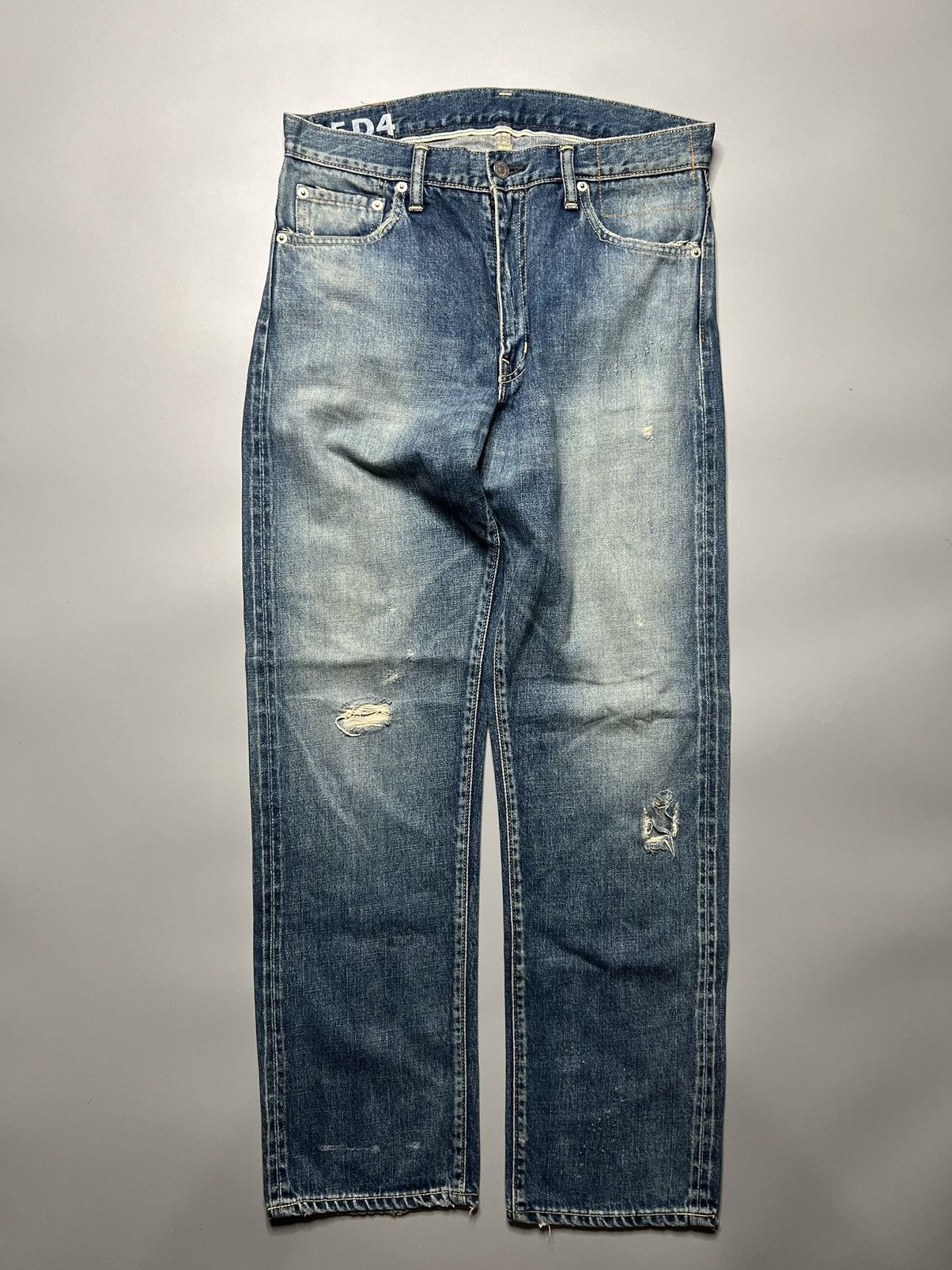 Visvim Visvim Fluxus 05D4 Selvedge Jeans | Grailed