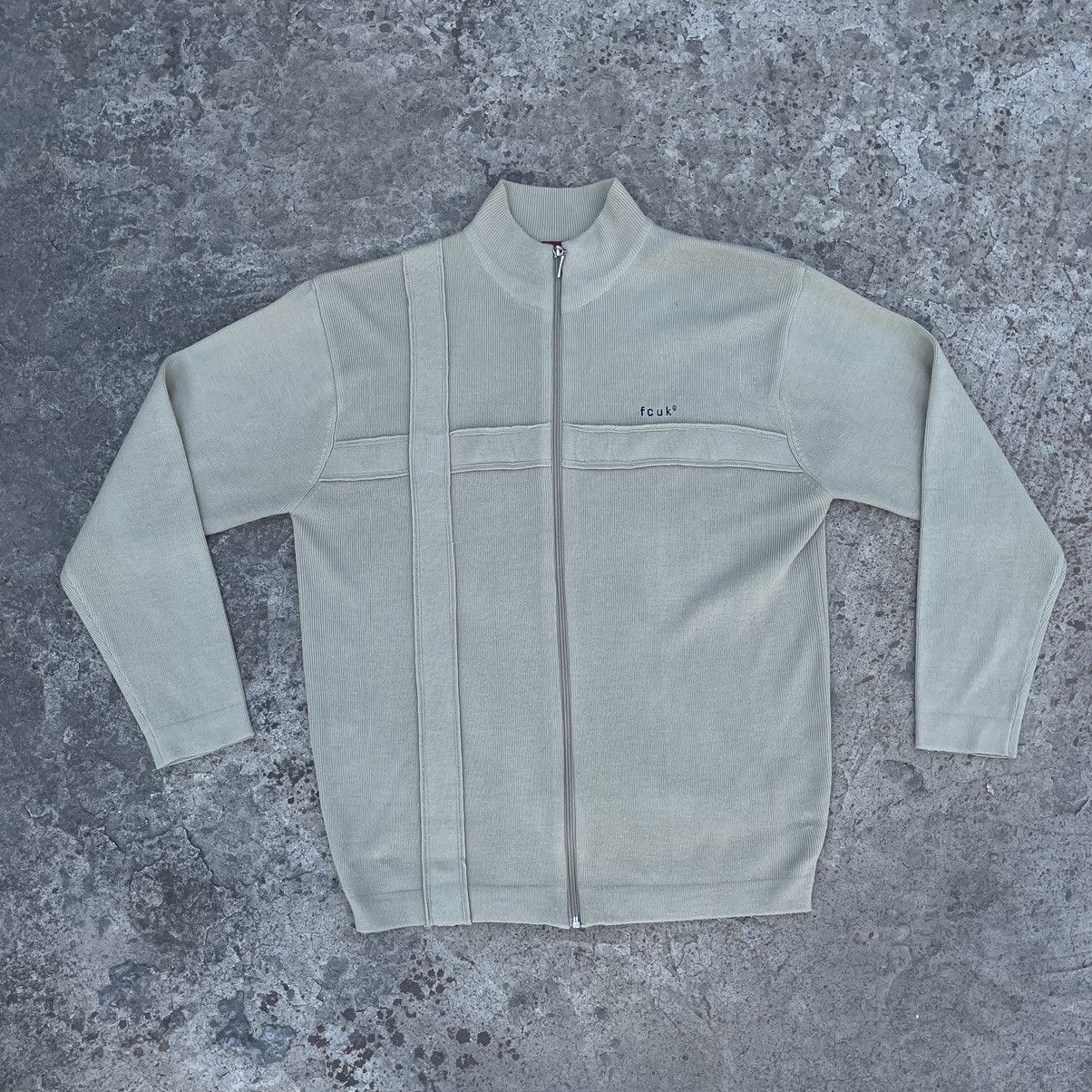 Fcuk Vintage Japanese Brand Fcuk Jeans Sweater Zip Y2K 90s USA | Grailed