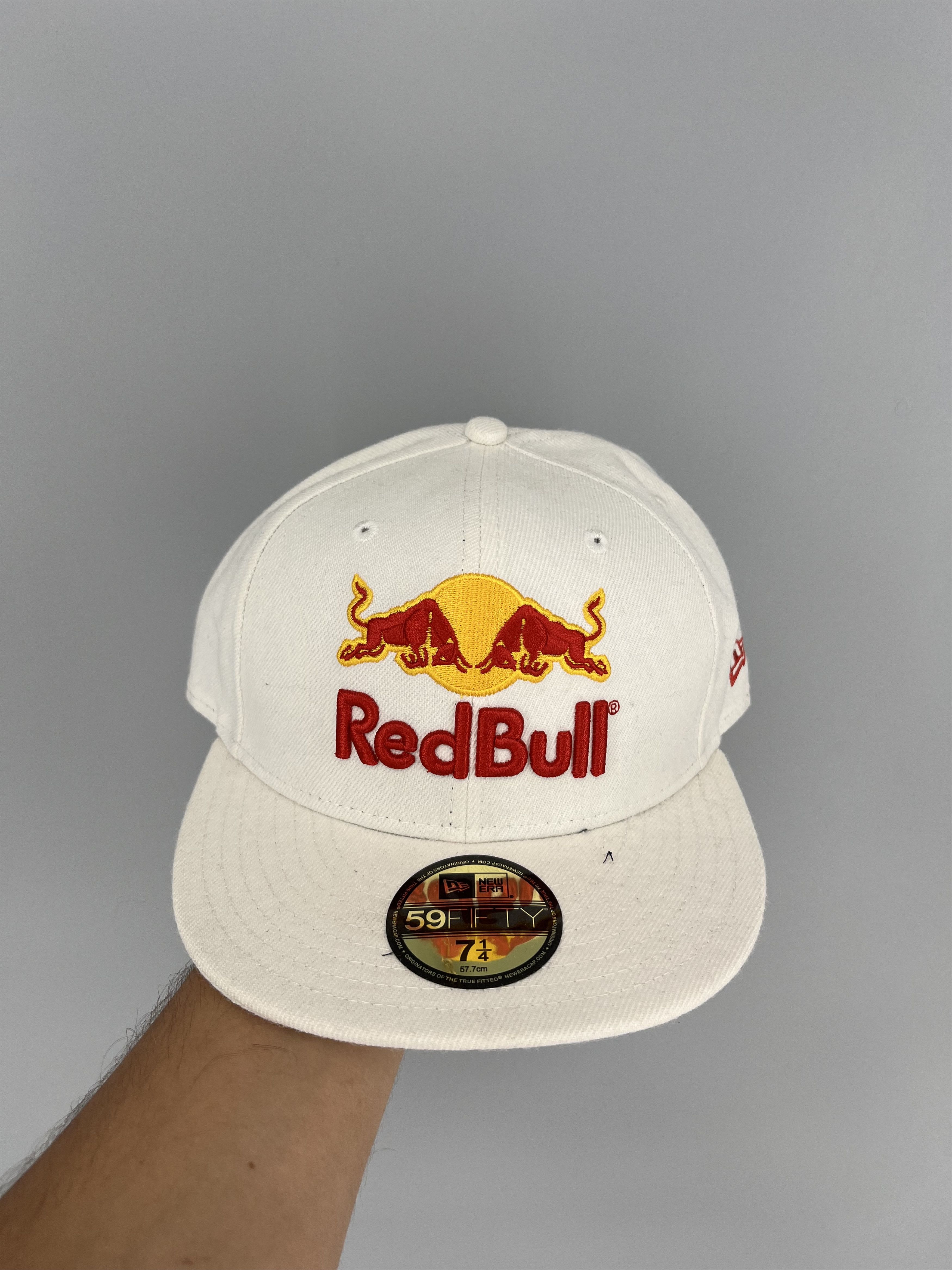 New Era × Red Bull × Vintage NEW ERA X RED BULL MADE IN USA HAT CAP ...