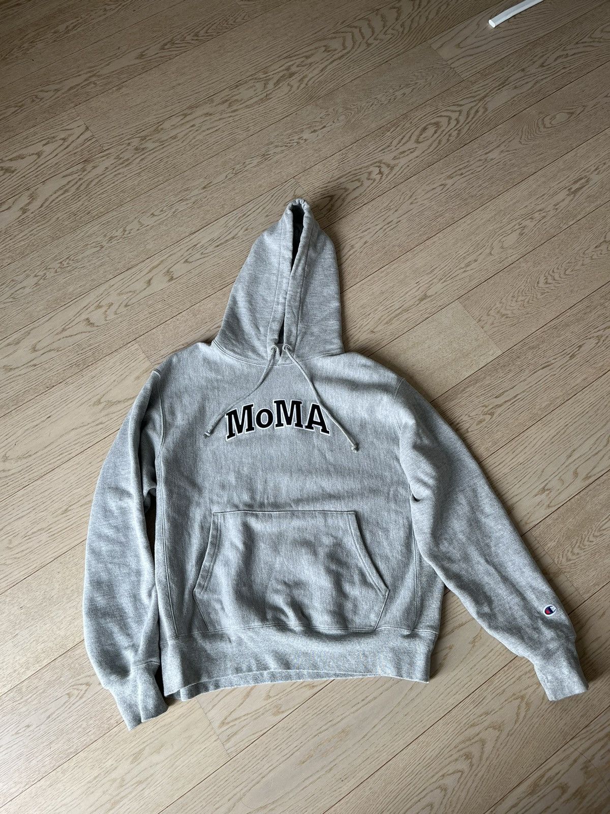 Champion × MoMA MOMA champion hoodie | Grailed