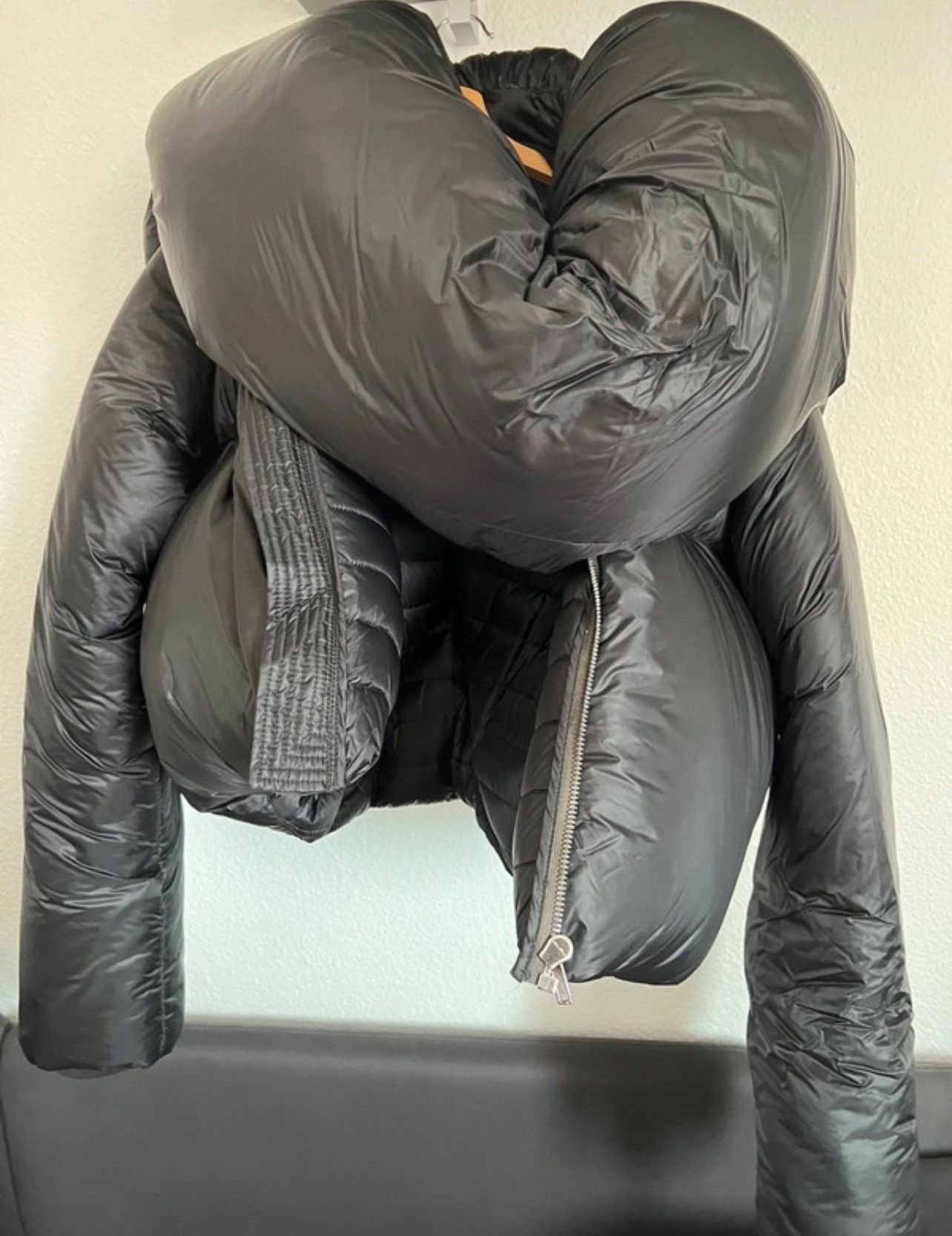 Rick Owens × Rick Owens Drkshdw Rick Owens Knot Puffer Jacket | Grailed