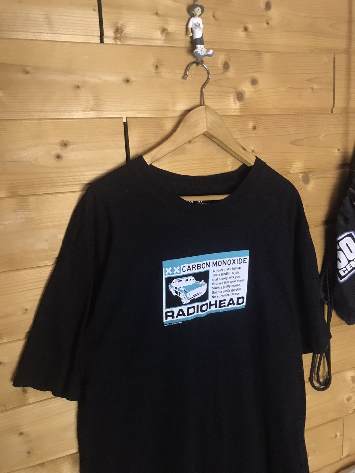 Band Tees × Vintage Radiohead 1998 carbon monoxide band t-shirt | Grailed