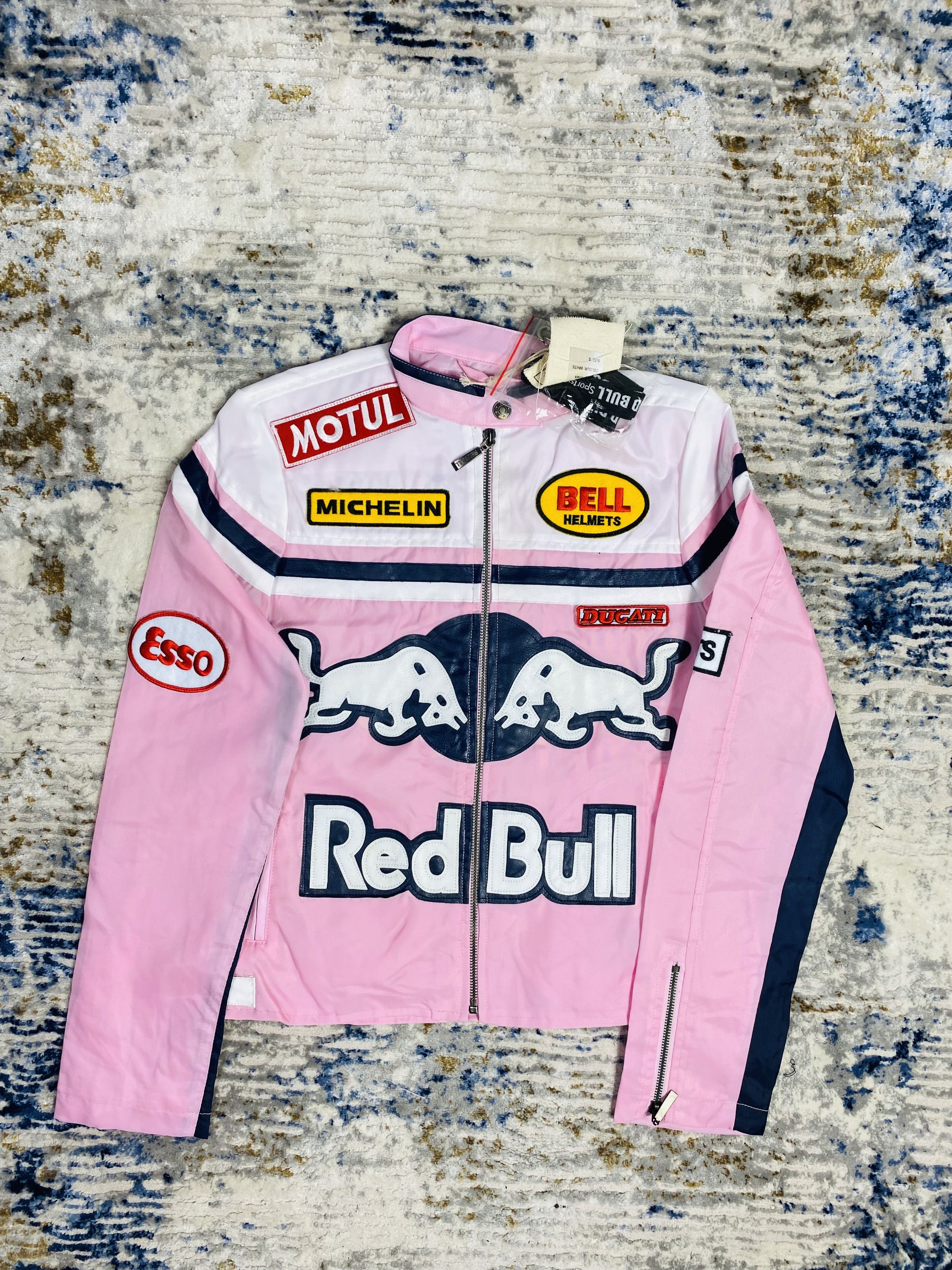 Vintage VINTAGE RED BULL JACKET LEATHER | Grailed
