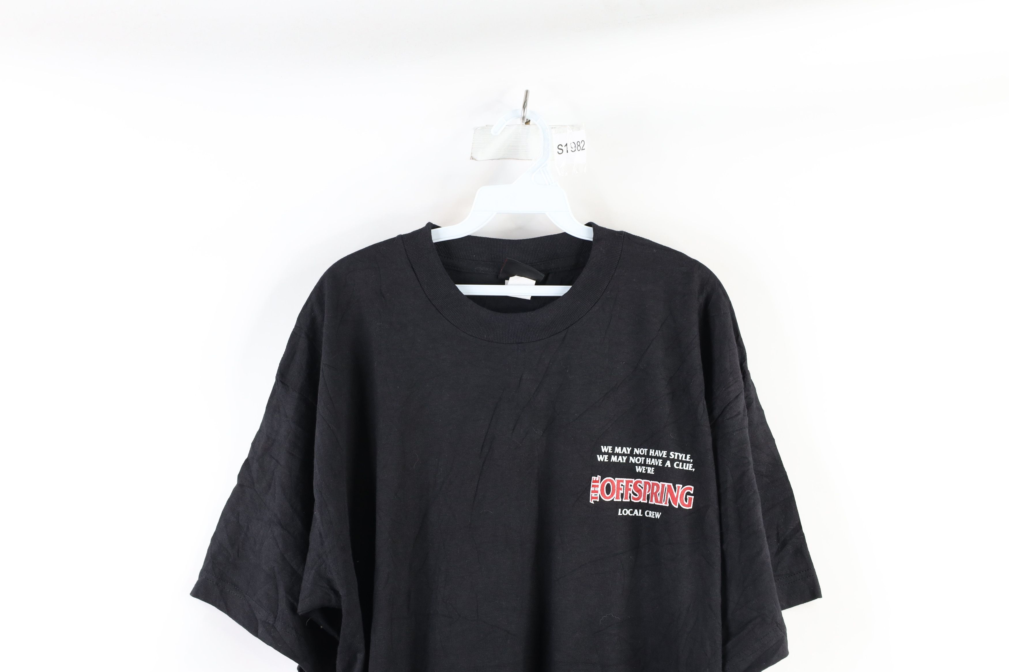 Vintage Vintage 90s Out The Offspring Local Crew Band Tour T-Shirt ...