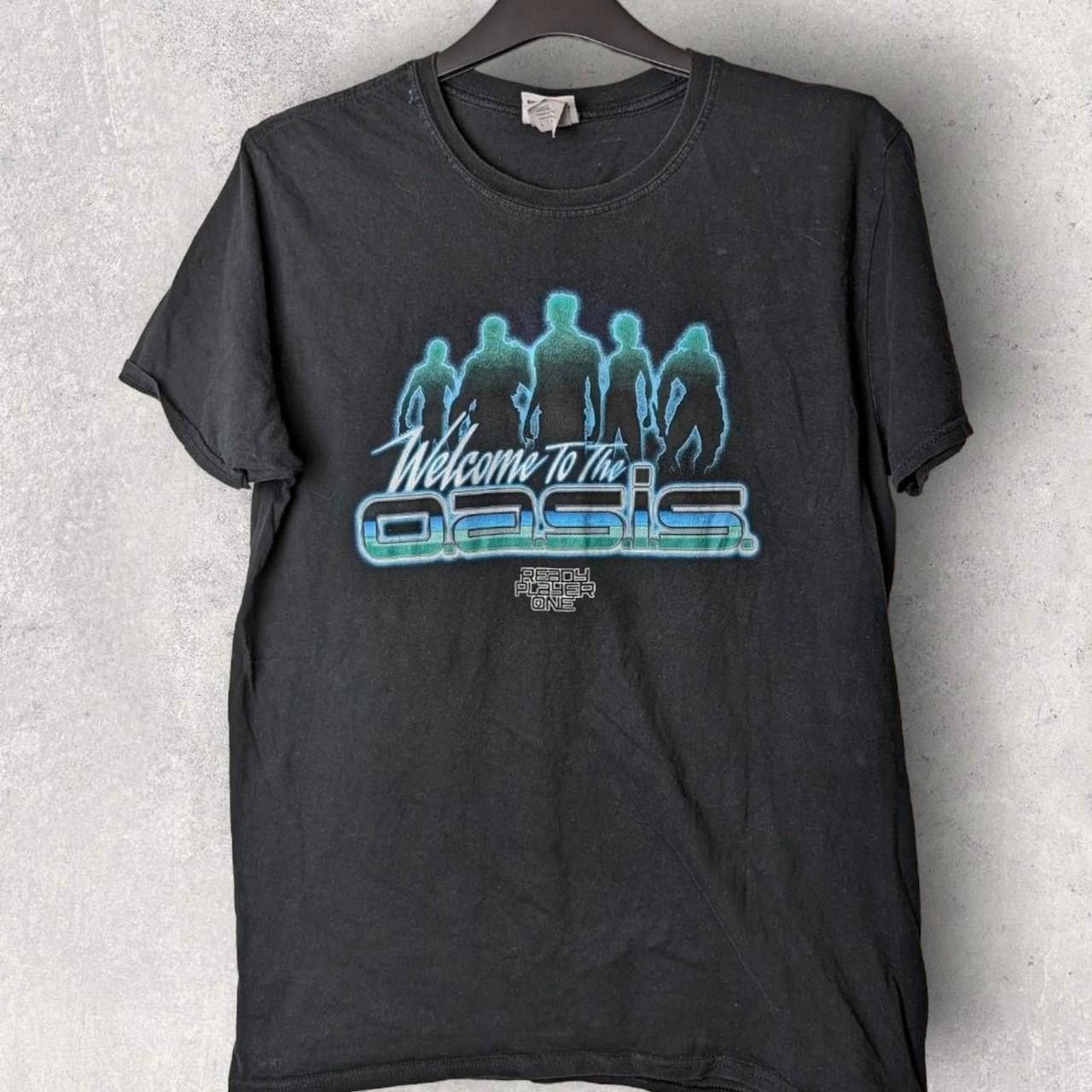 Vintage Black T-shirt Vintage Ready Player One Welcome To Oasis | Grailed