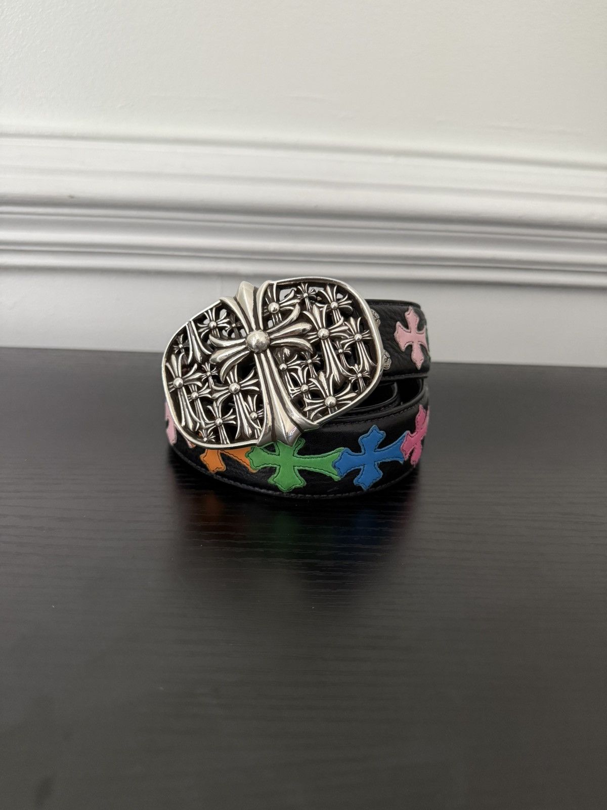 Chrome Hearts Chrome Hearts Mutli Color Strap + Cemetery Buckle | Grailed