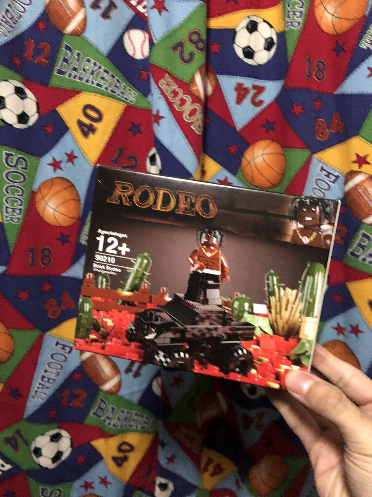 Travis Scott The canvas don Travis Scott set signed brick rodeo | Grailed