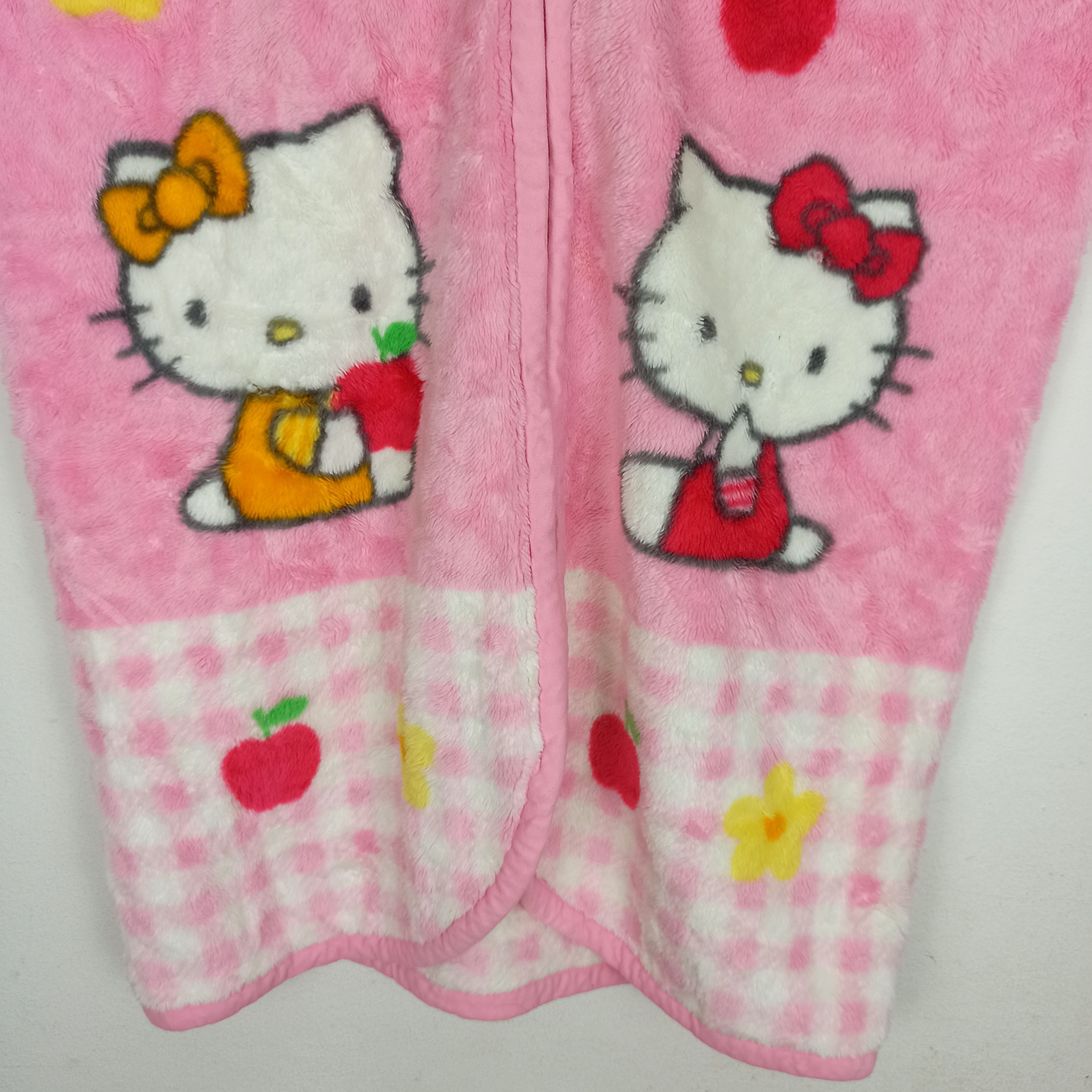 Vintage Vintage Hello Kitty Fleece Fur Long Jacket Made in Japan | Grailed
