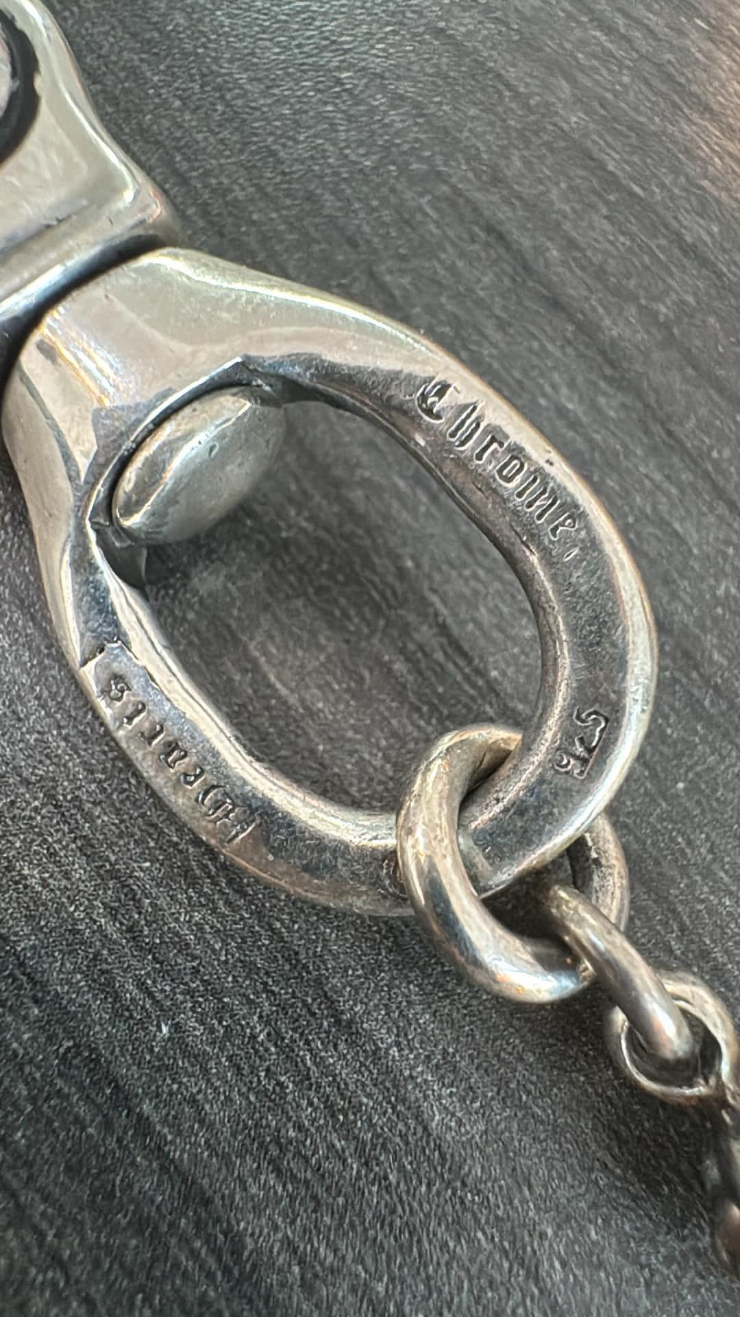 Chrome Hearts SPECIAL ORDER Chrome Hearts Dagger Crossball Long Chain ...