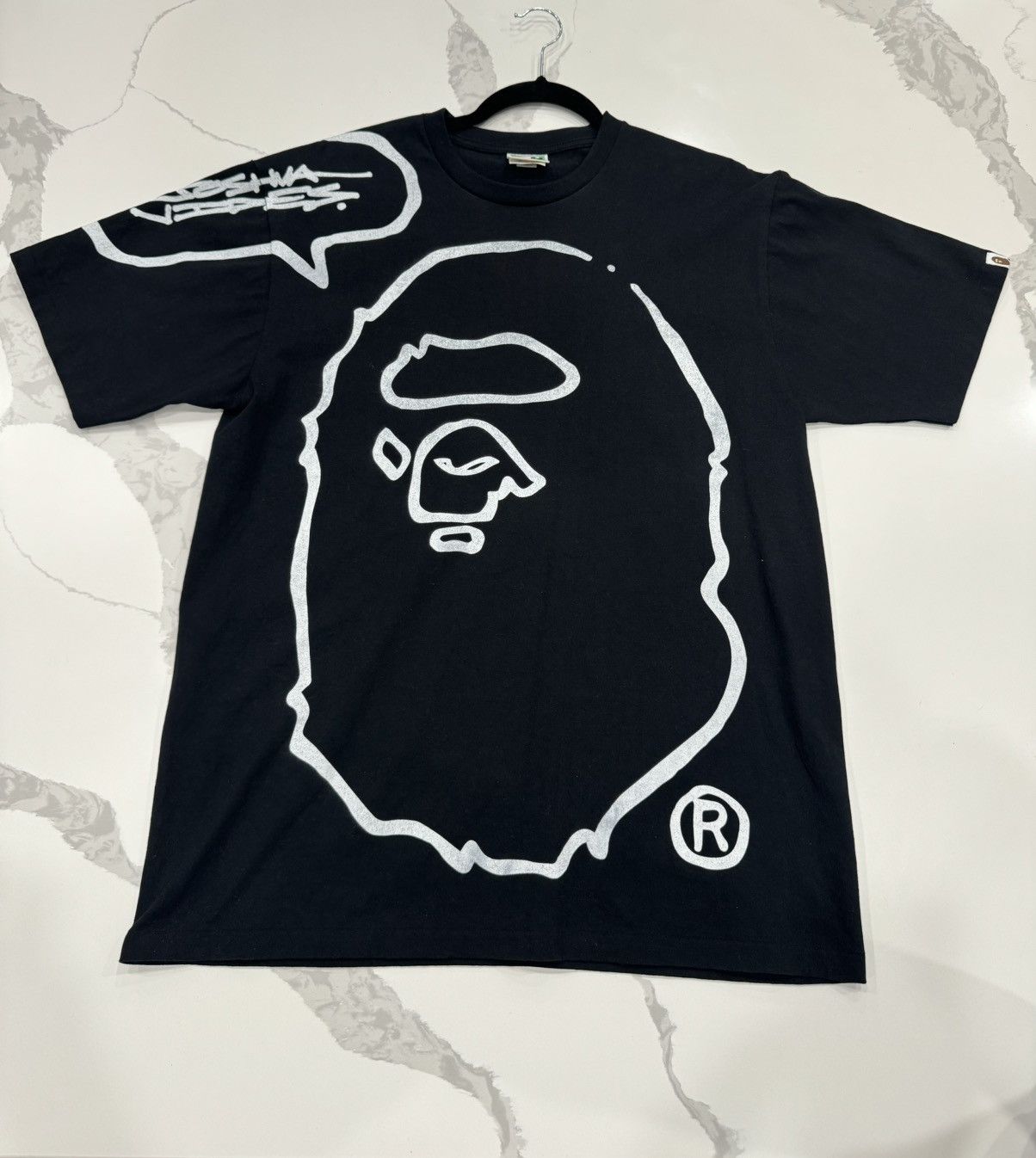 Bape Bape x Joshua Vides Ape Head Tee | Grailed