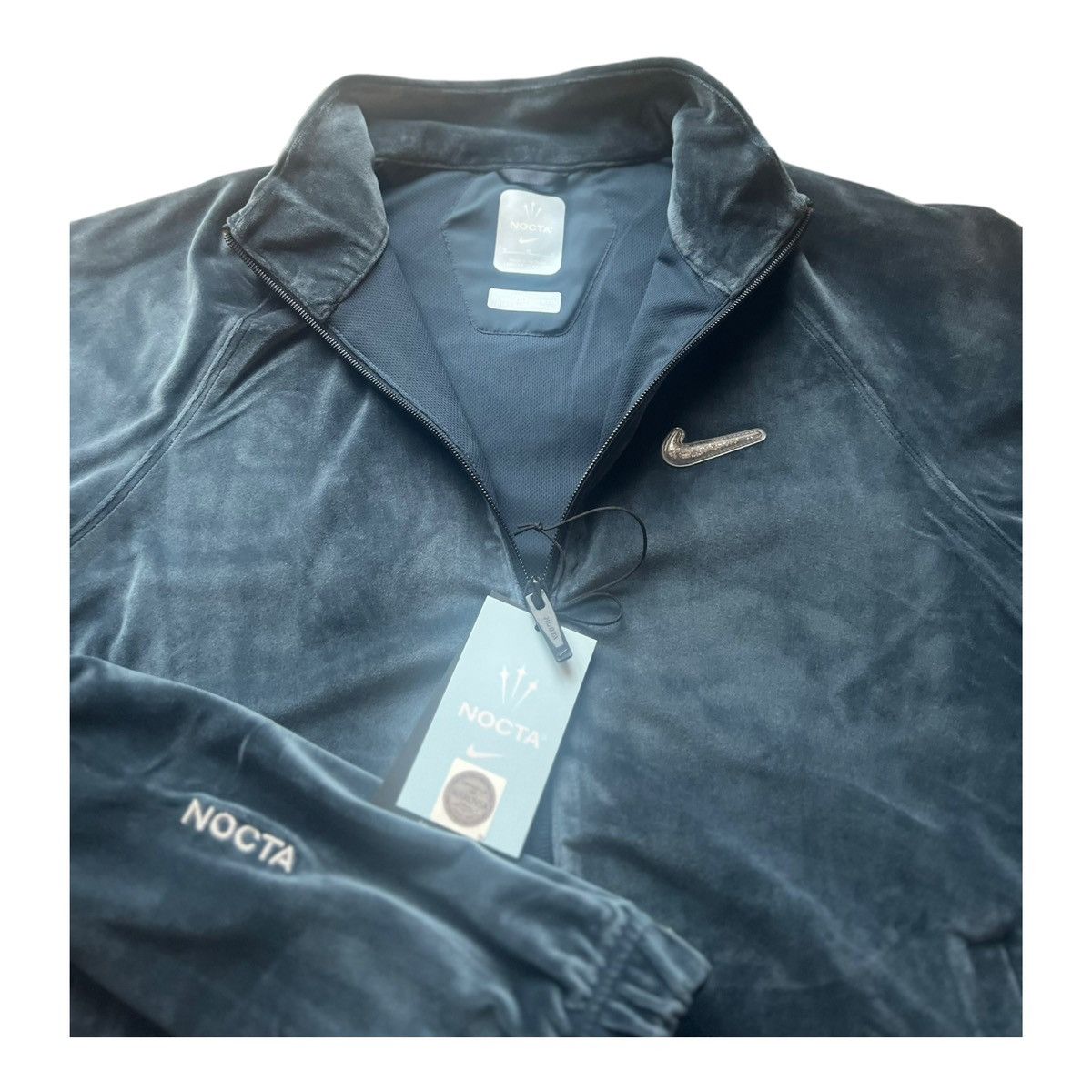 Drake × Nike × October's Very Own Nike Nocta Drake Swarovski Velour ...