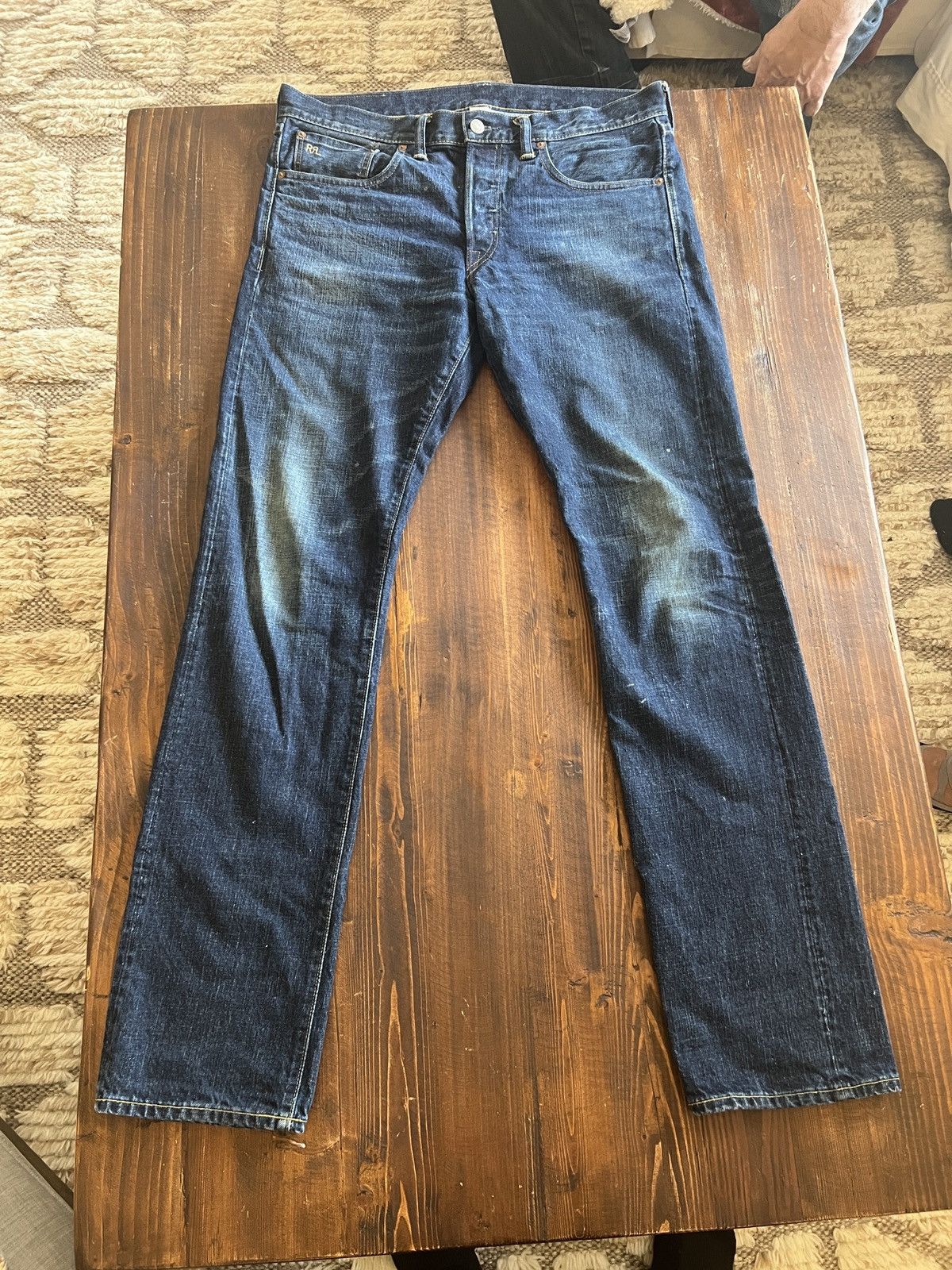 RRL Ralph Lauren Blue RRL Jeans 33x32 | Grailed
