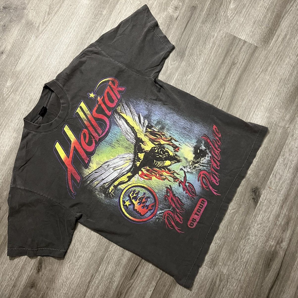 HELLSTAR Hellstar 08 Tour Tee Capsule 8 Path To Paradise | Grailed