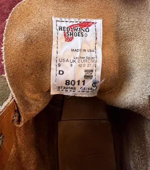 Red Wing Red Wing Boots 8011 Munson Ranger UK 8 US 9 | Grailed