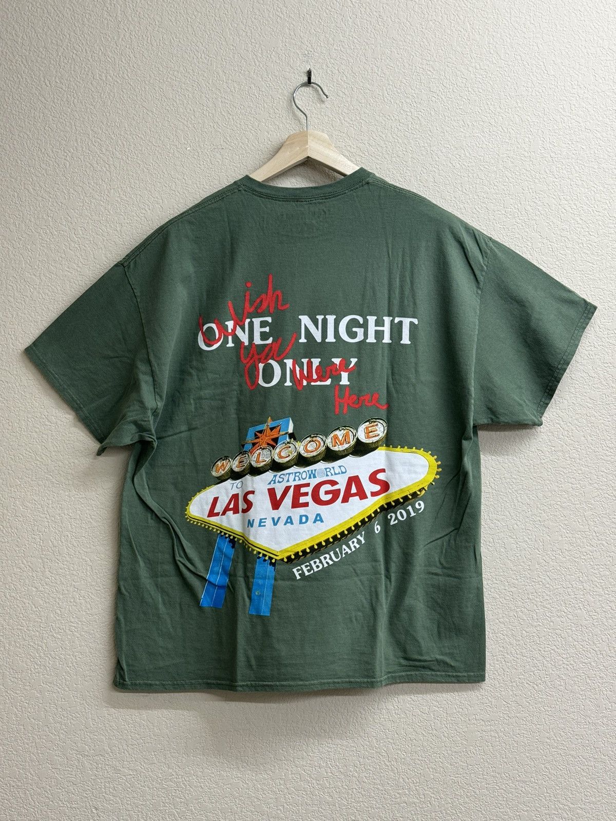 Travis Scott 2019 Travis Scott Astroworld Las Vegas Exclusive Tee | Grailed