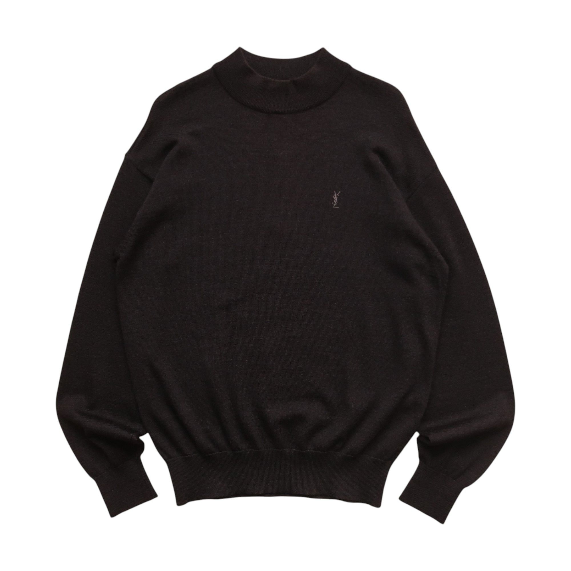 Yves Saint Laurent Vintage Yves Saint Laurent YSL Distressed Turtleneck ...