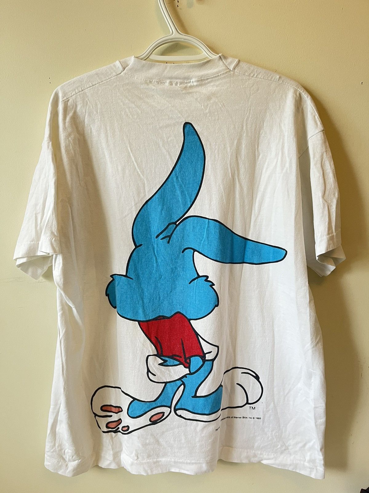 Vintage 1993 Buster Bunny Tiny Toon Adventures T-shirt | Grailed