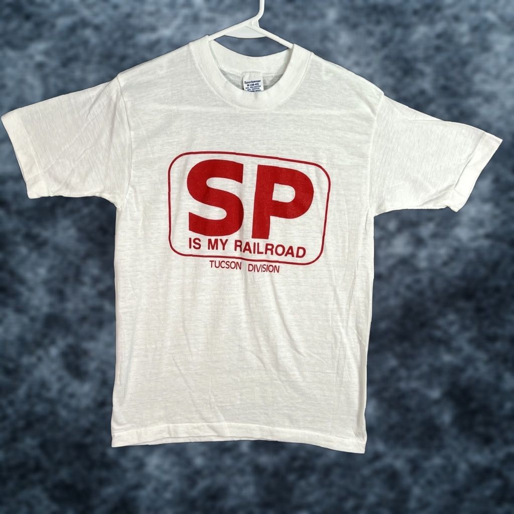 Vintage VINTAGE 1970s Pacific Southern Pacific Railroad Train Graphic ...