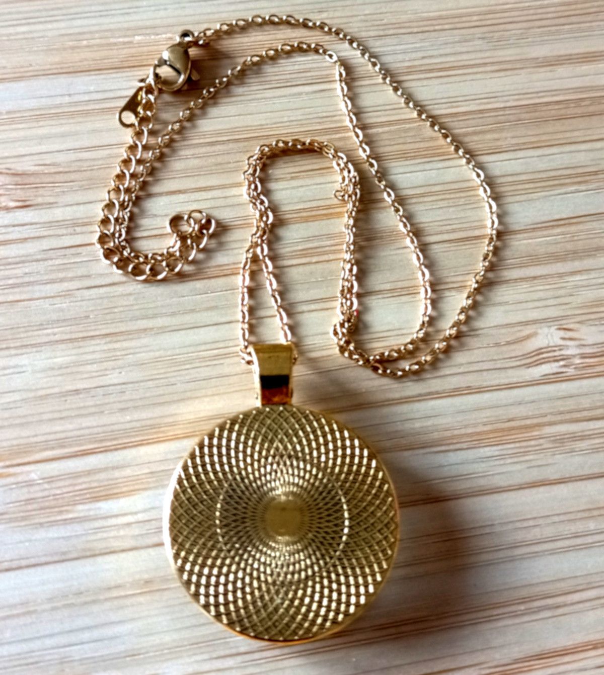 Hysteric Glamour × Japanese Brand × Vintage Punk Tiny Planet Venus Stainless Steel Gold Necklace ...