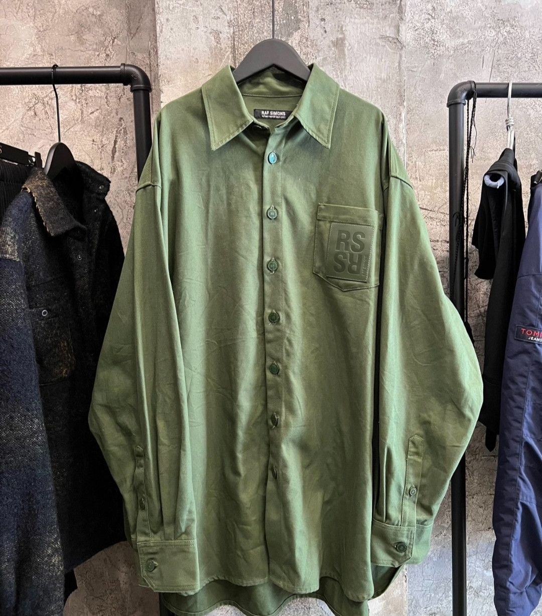 Raf Simons rafsimons silhouette jacket | Grailed