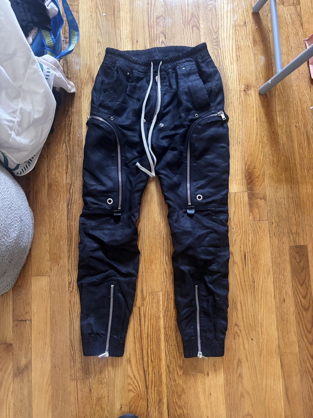 Rick Owens Rick Owens Bauhaus Cargos SS25 HOLLYWOOD with tags | Grailed