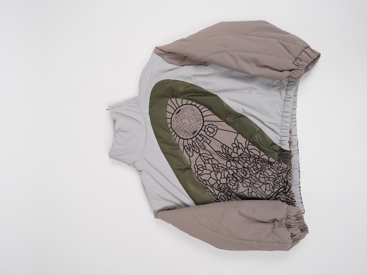 Who Decides War Who Decides War Diagonal Glass Puffer Jacket | Grailed