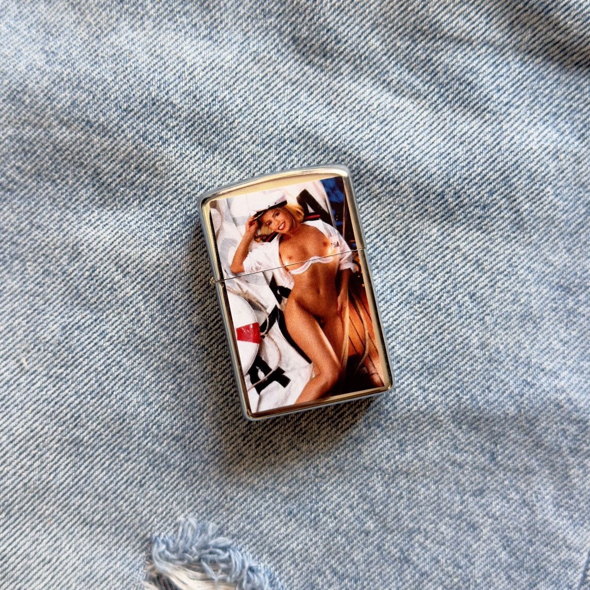 Hysteric Glamour × Very Rare × Vintage 18+📍Rare📍90s Playboy star retro lighter Work! | Grailed