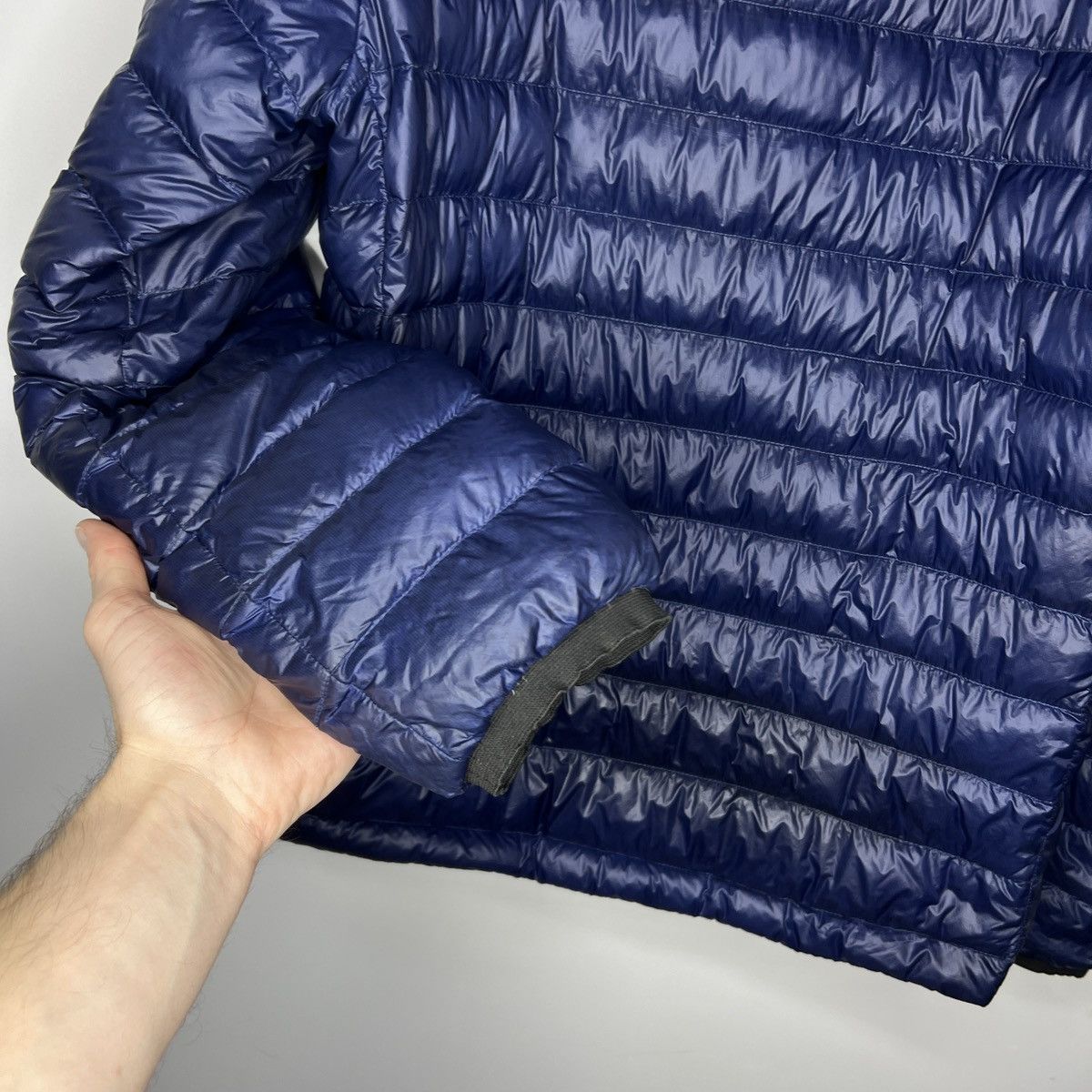 C.P. Company CP Company Goggle Puffer Down Jacket Hooded Nylon Dark ...